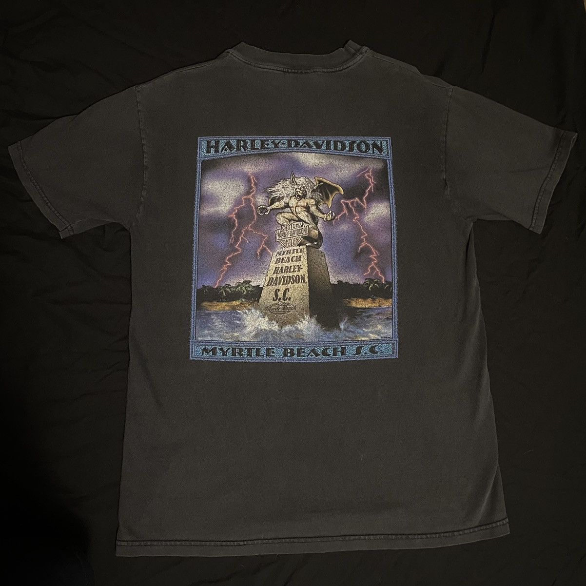 Harley Davidson Vintage 1999 Harley Davidson Gargoyle Myrtle Beach, SC ...