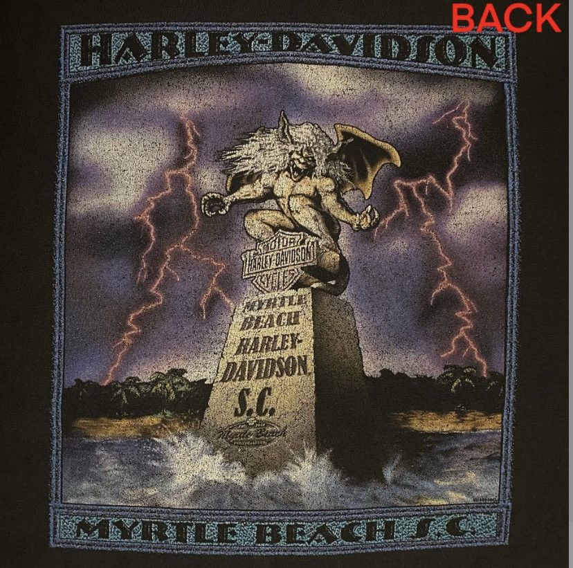 Harley Davidson Vintage 1999 Harley Davidson Gargoyle Myrtle Beach, SC ...