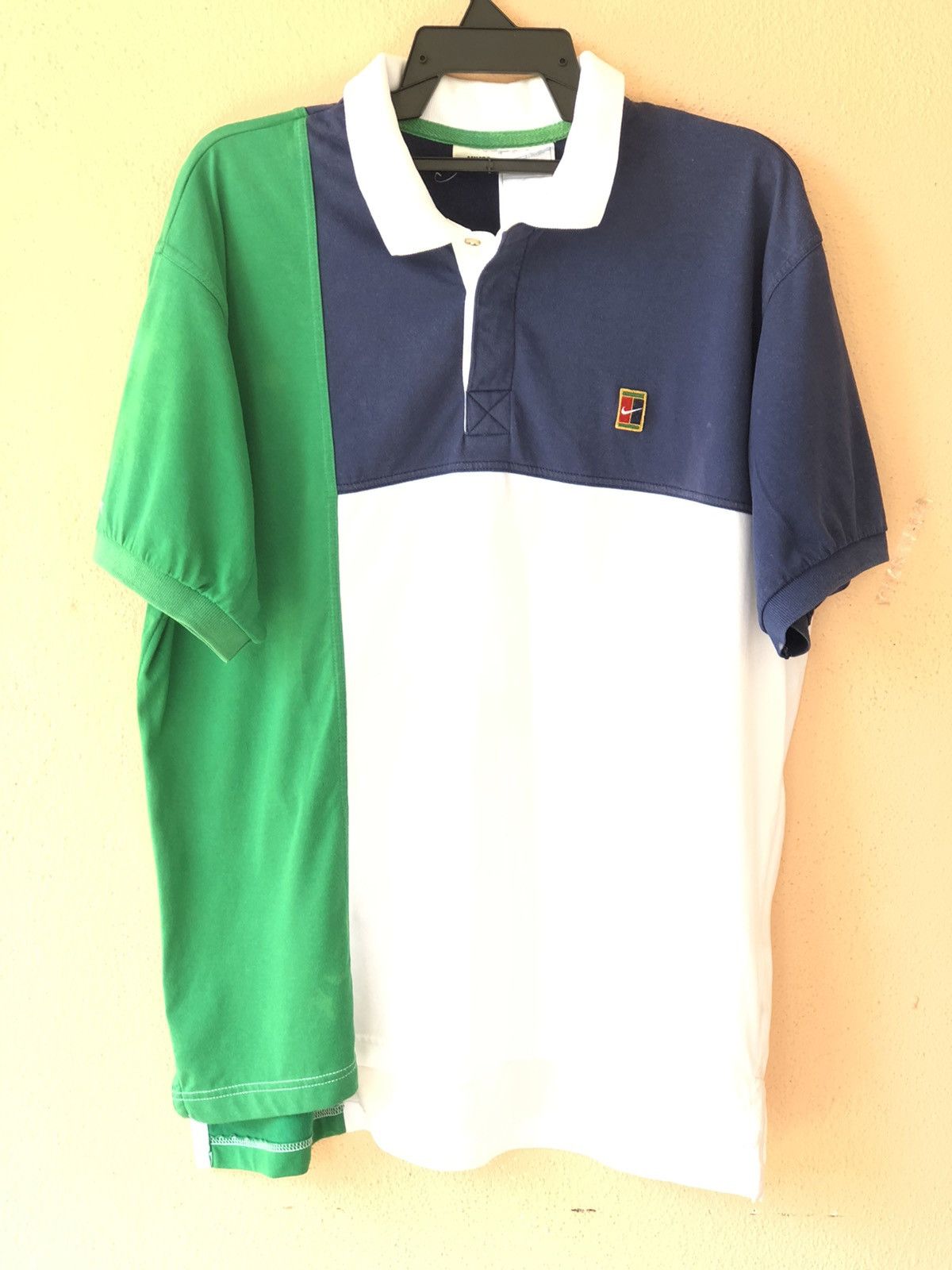 Nike × Vintage Vintage 90s Nike Collar Tee | Grailed