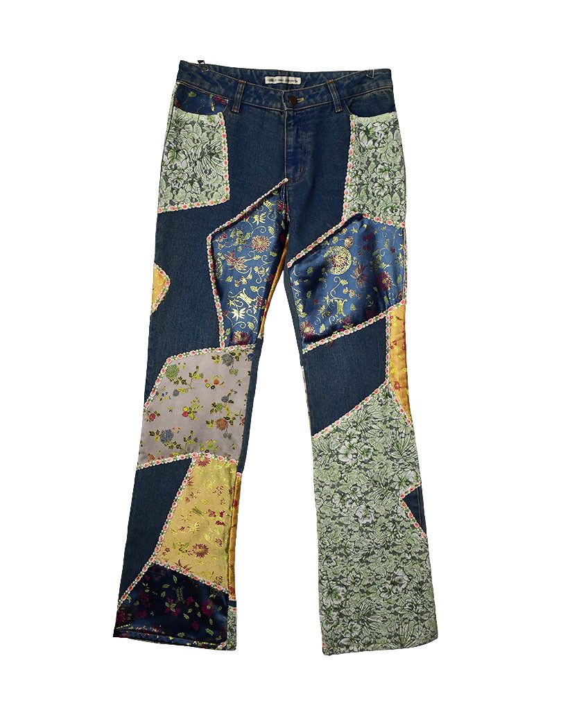 Japanese Brand Grace Continental Japanese Patchwork Denim | Grailed