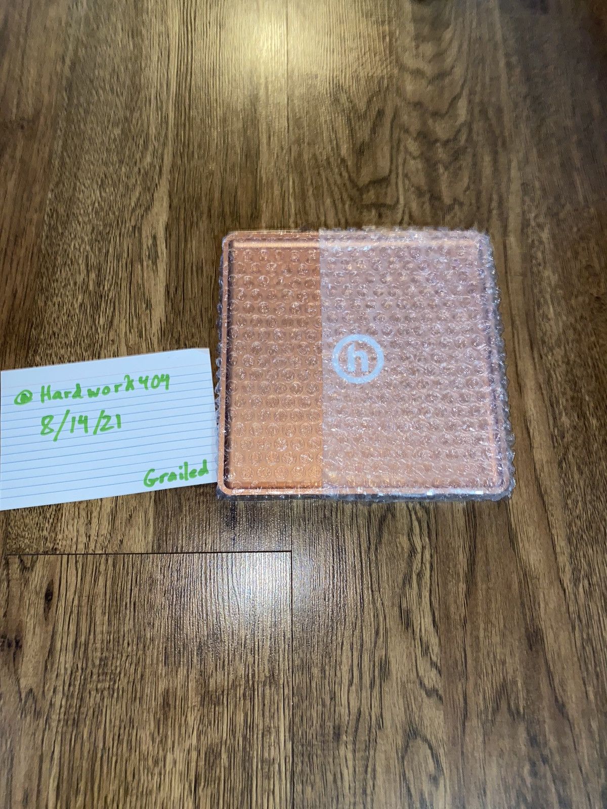 HIDDEN Hidden NY PPF Logo Square Tray Center Piece | Grailed