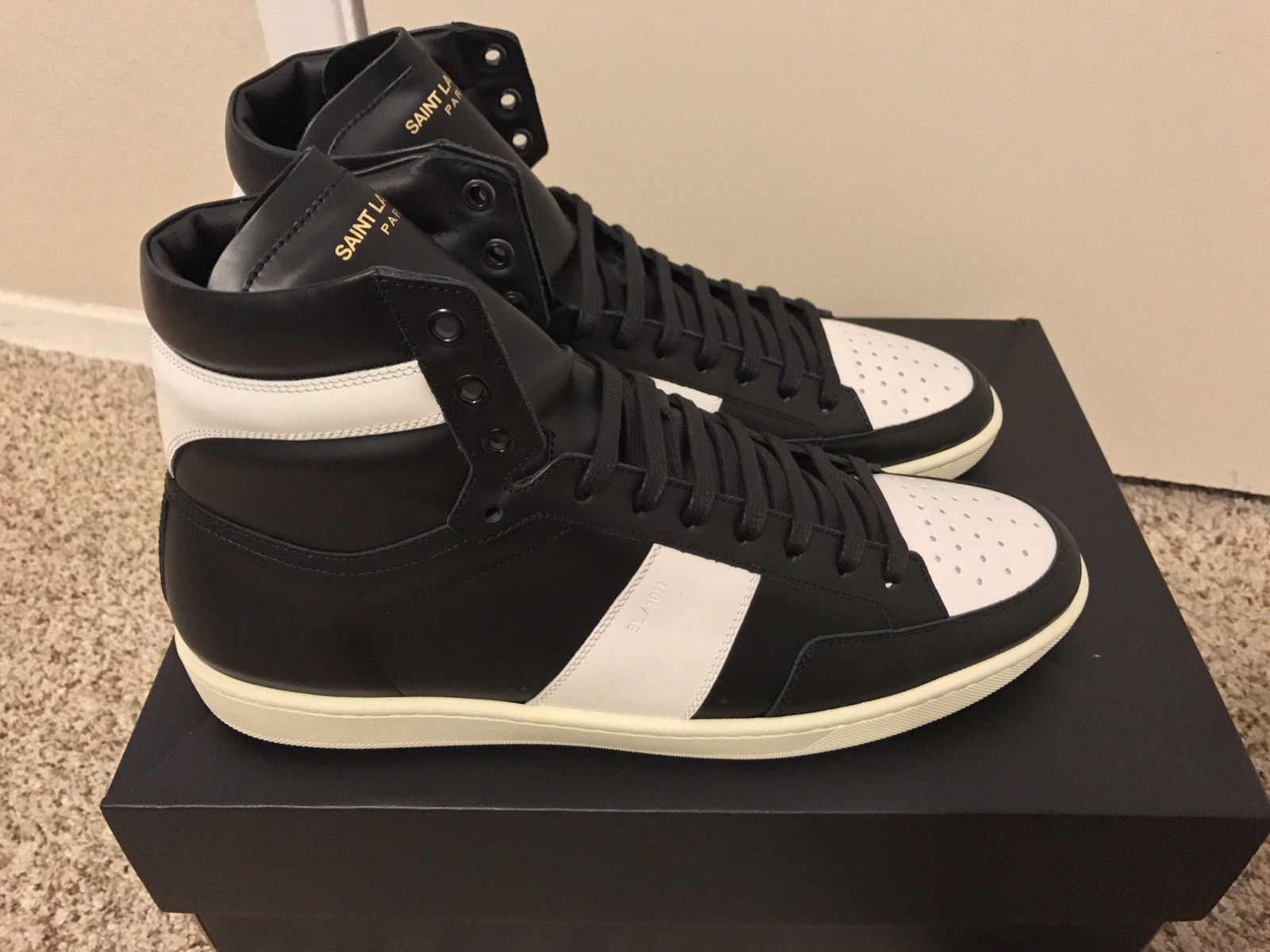 Saint Laurent Paris Saint Laurent SL/10H High Black White | Grailed