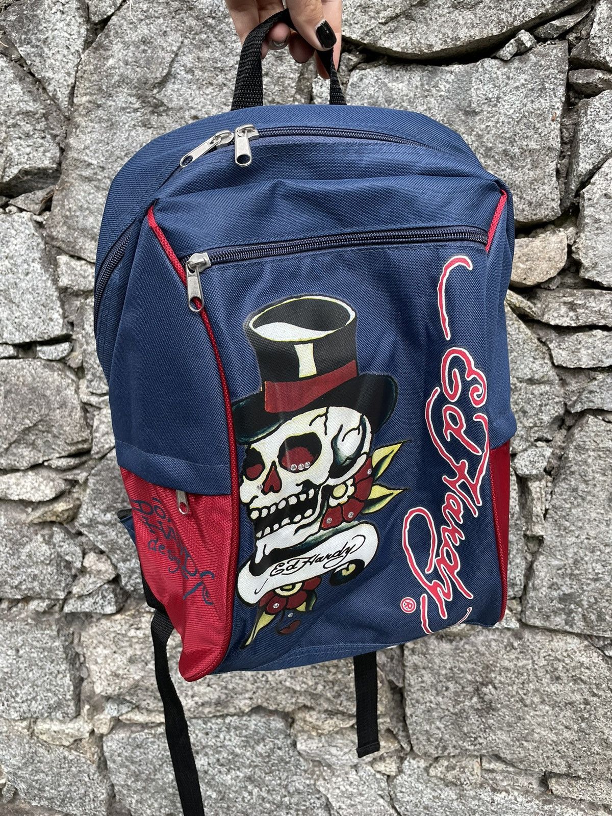 Ed Hardy × Vintage Ed Hardy Backpack *MINT* 💥 | Grailed