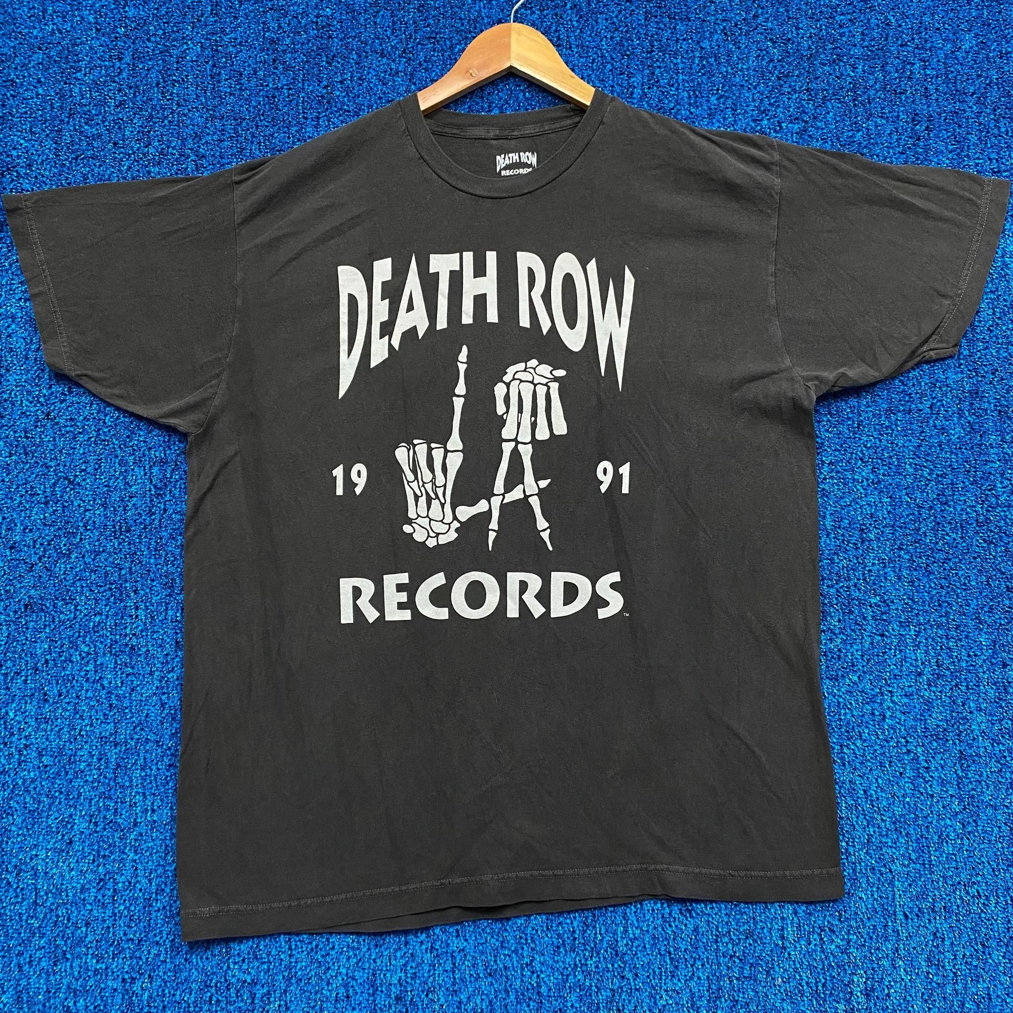 Death Row Records × Rap Tees × Streetwear Death Row LA 1991 Vtg Style ...