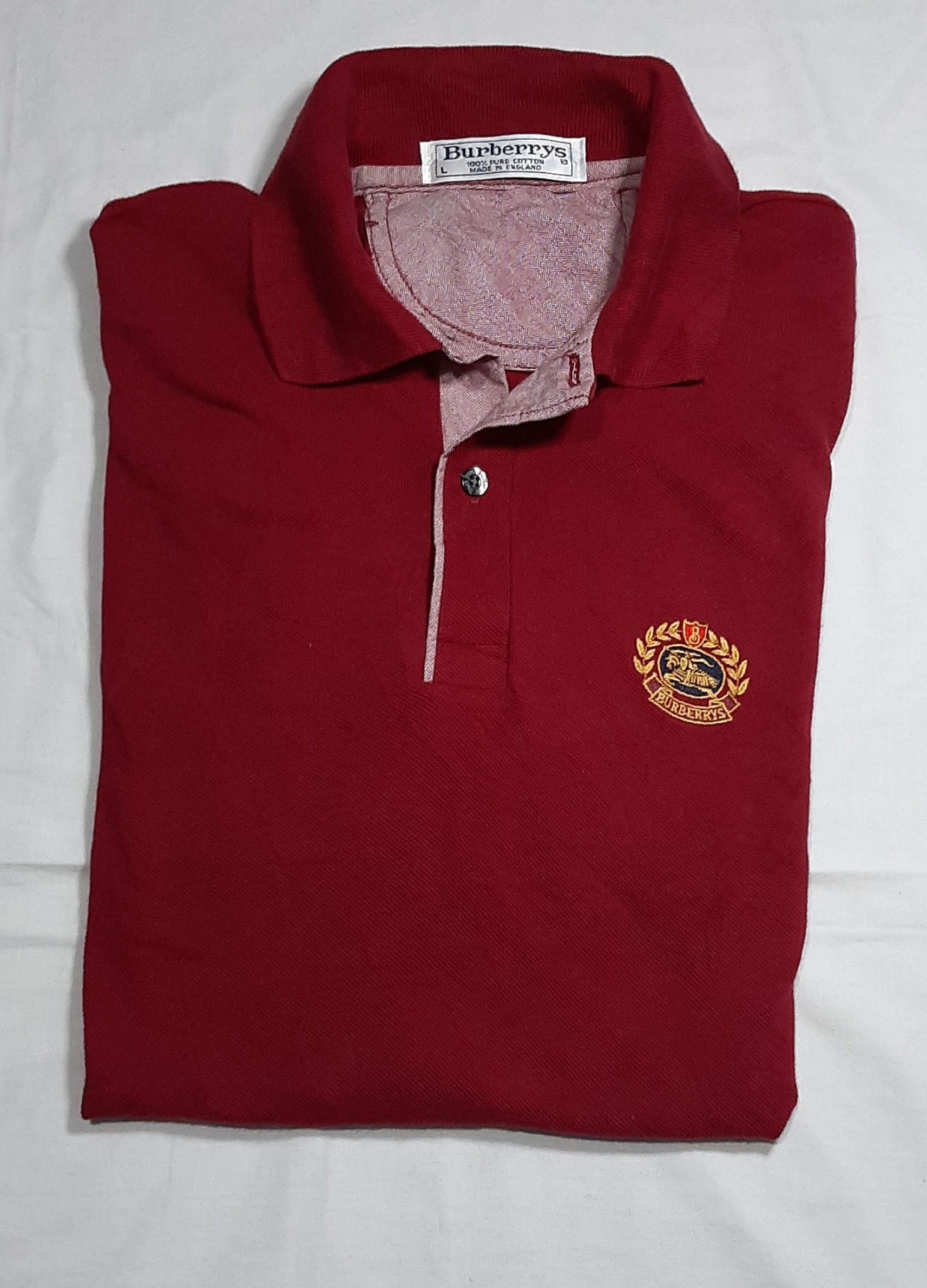 burberry-vintage-burberry-polo-shirt-grailed