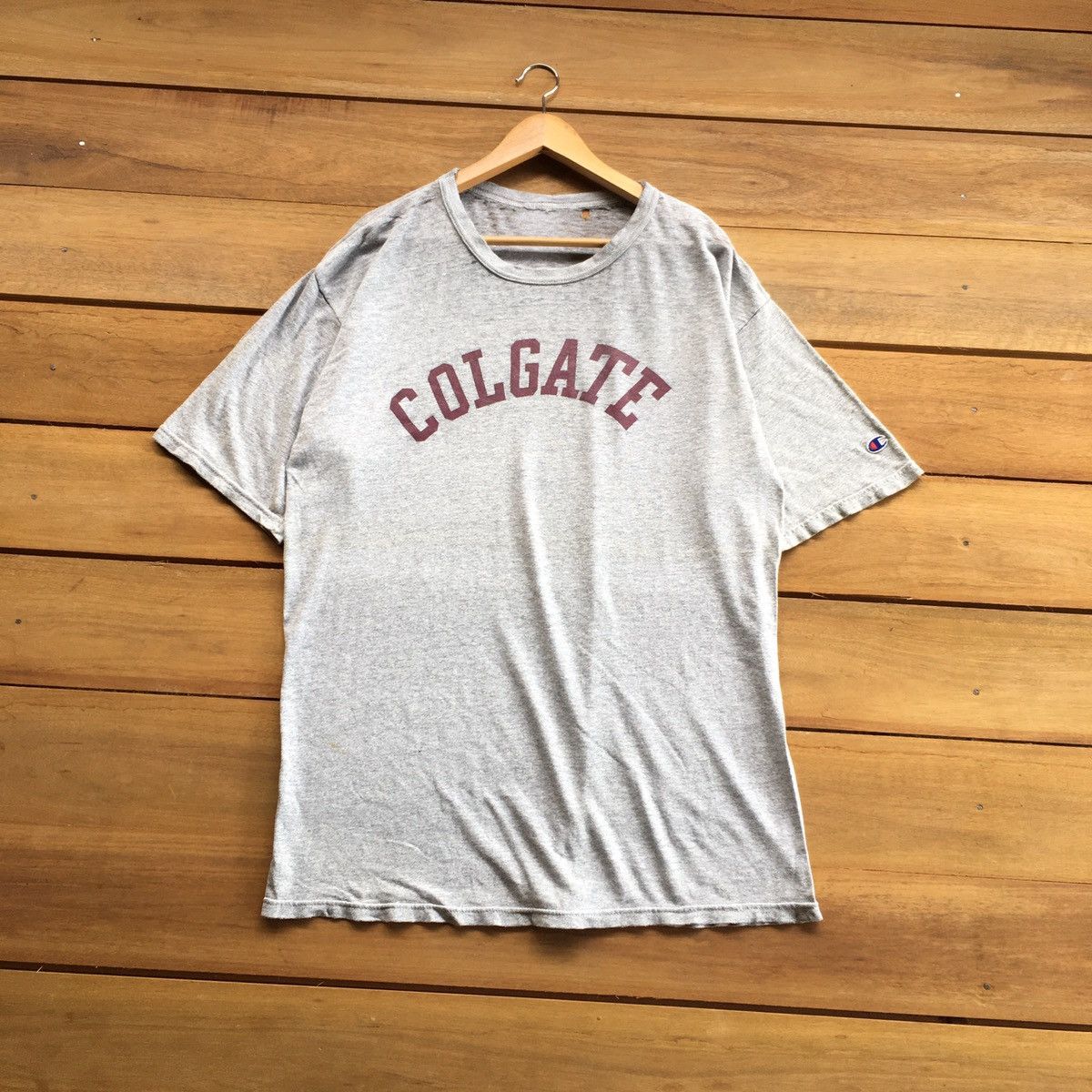 Streetwear × Vintage Vintage Distressed Colgate Champions T-shirt | Grailed
