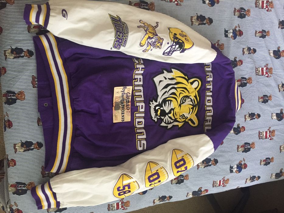 Vintage Vintage LSU varsity Jacket | Grailed