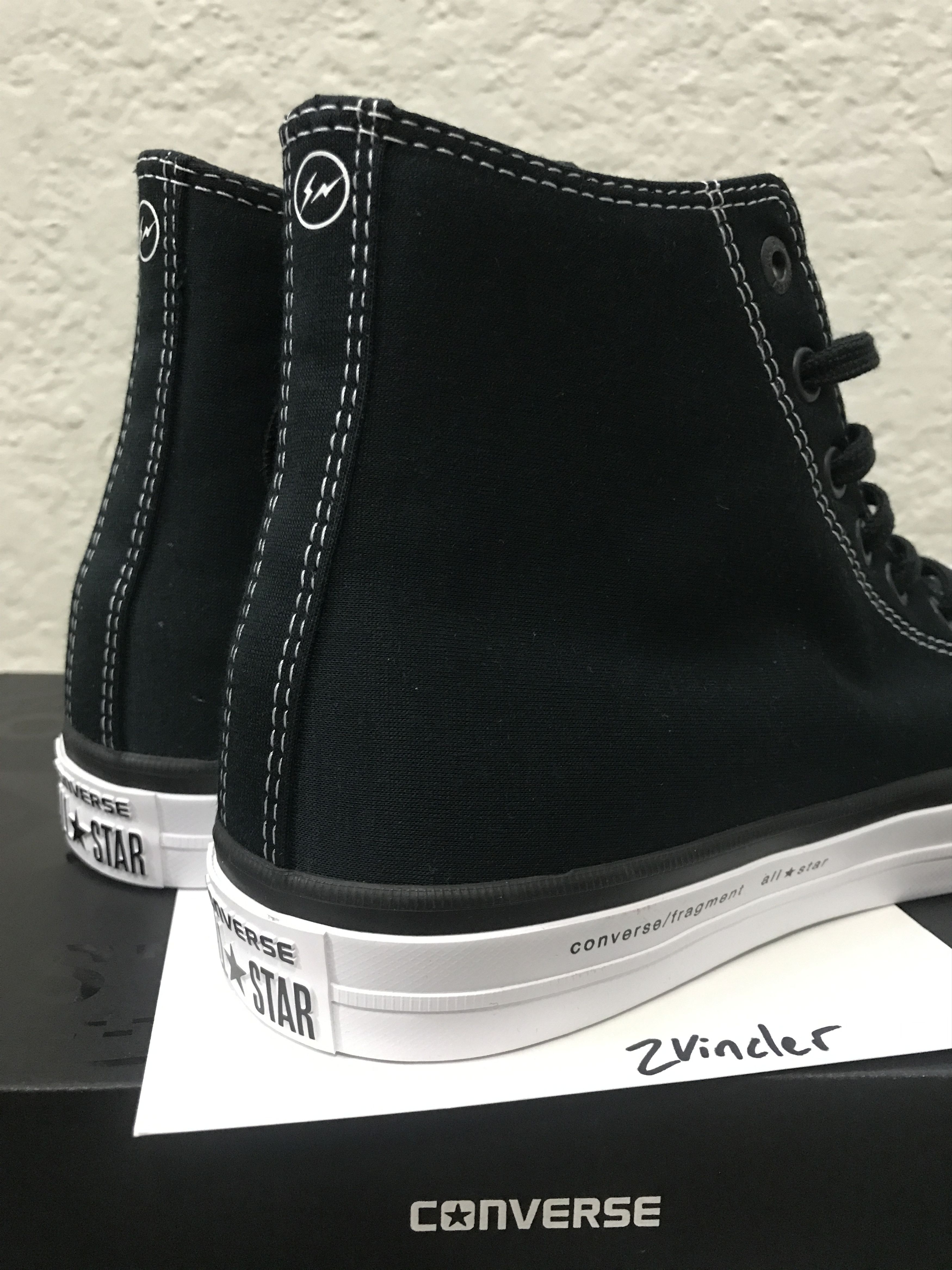 Converse Converse x Fragment Design Chuck Taylor All Star SE Hi | Grailed