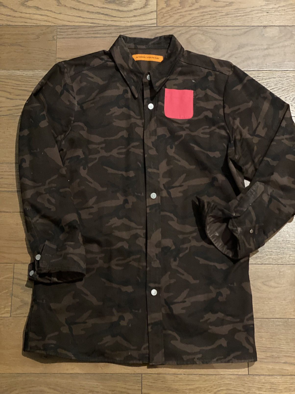 Raf Simons × Sterling Ruby RAF Simons x Sterling Ruby Small Pocket Camo ...