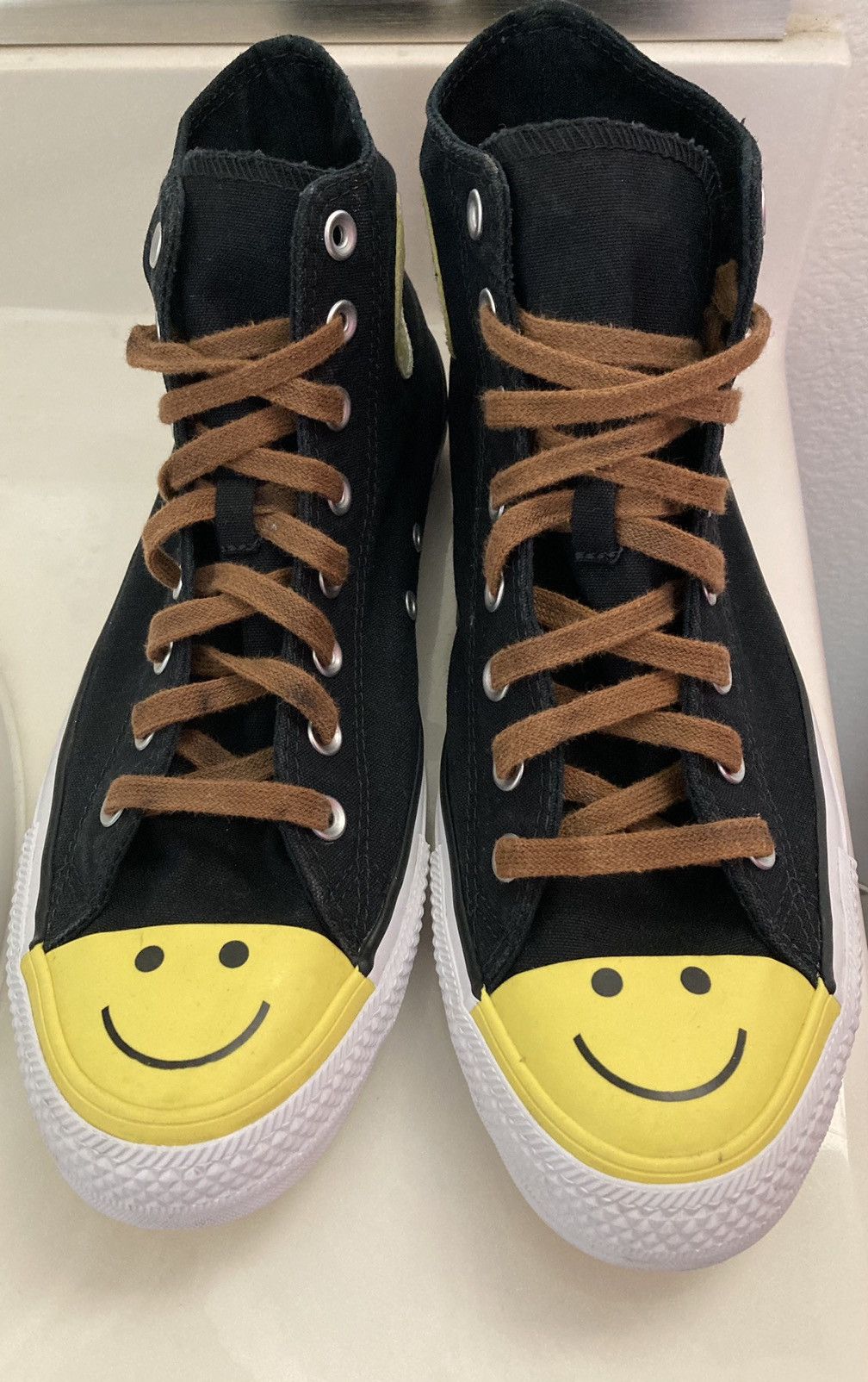 Converse FinalPriceDropxDelete🚨X Converse “Smiley Face Toebox” | Grailed