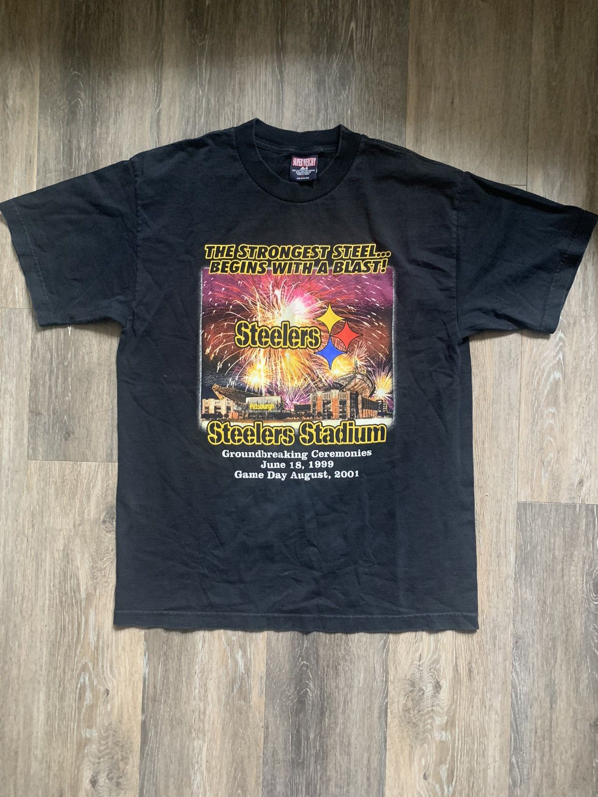 NFL × Vintage Vintage 99 Steelers Heinz Field Stadium Opening Tee | Grailed