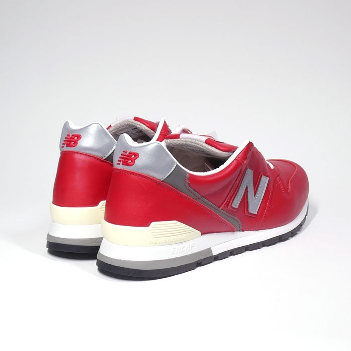New Balance New Balance 996 Red Leather Made in USA | Grailed