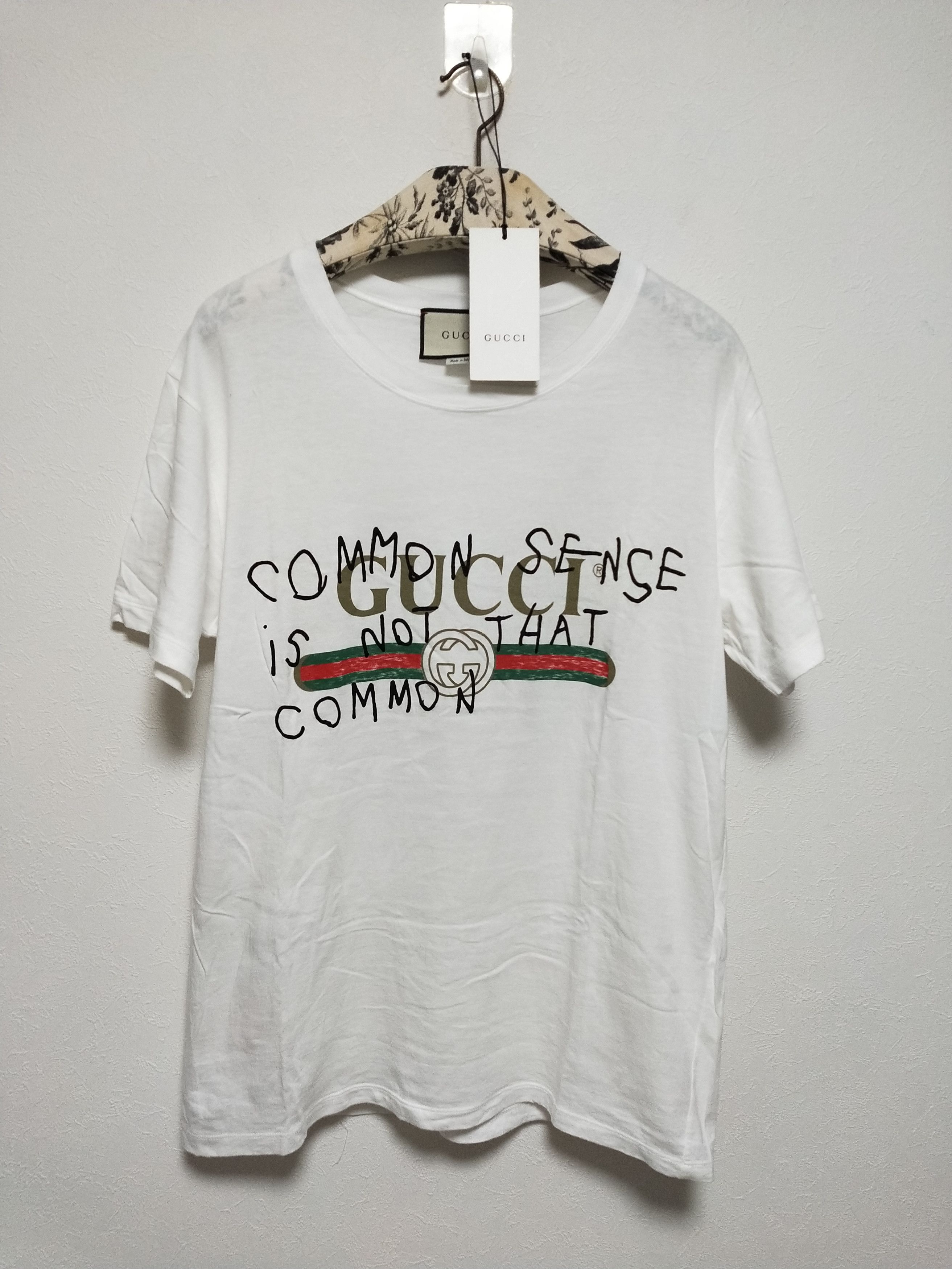 Gucci 'Common Sense' Logo Tee | Grailed