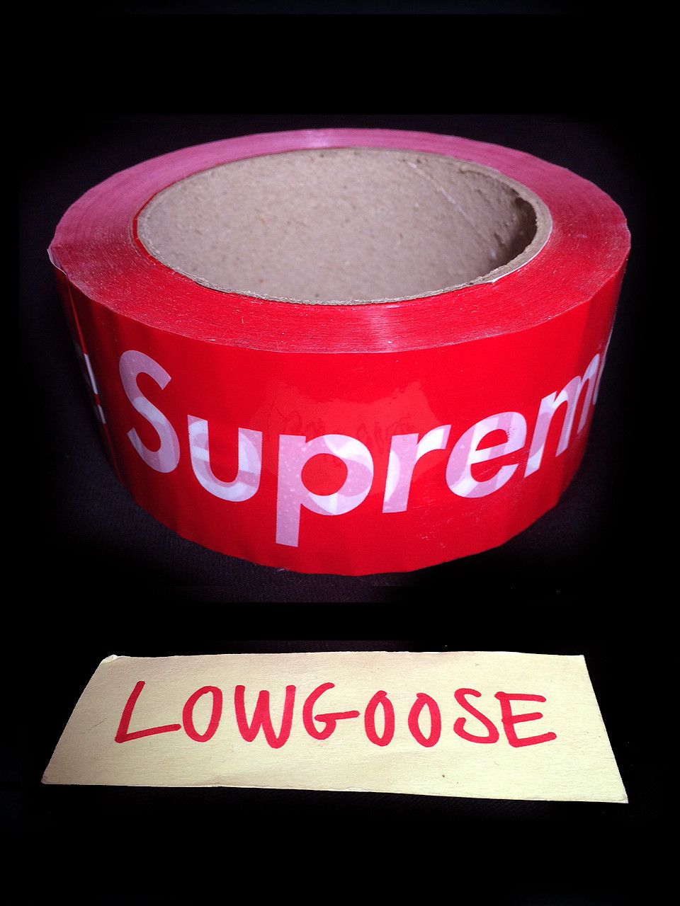 Supreme Unreleased BOX LOGO Tape Roll | Grailed