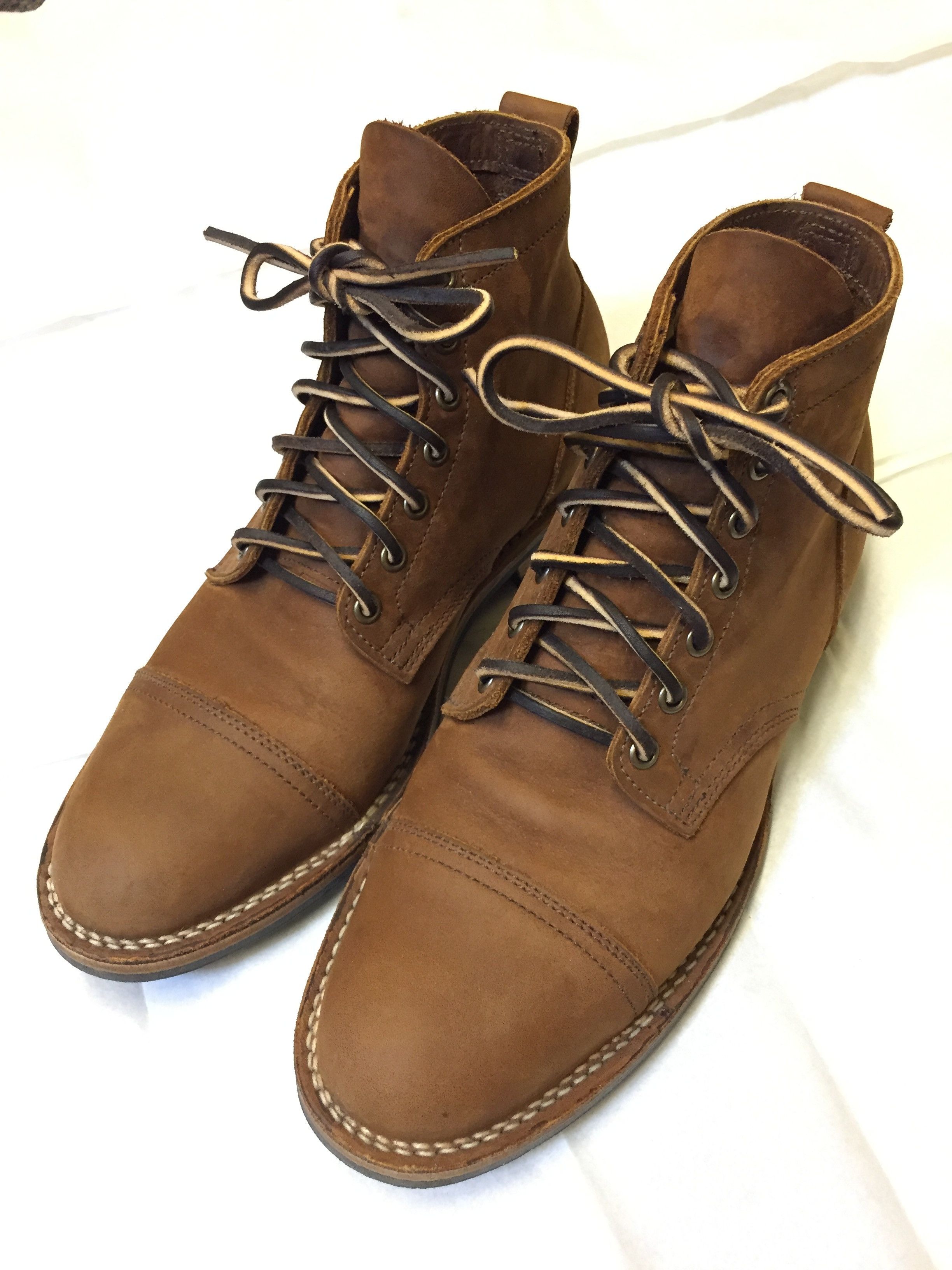 Viberg Service Boot in Aged Bark | Grailed