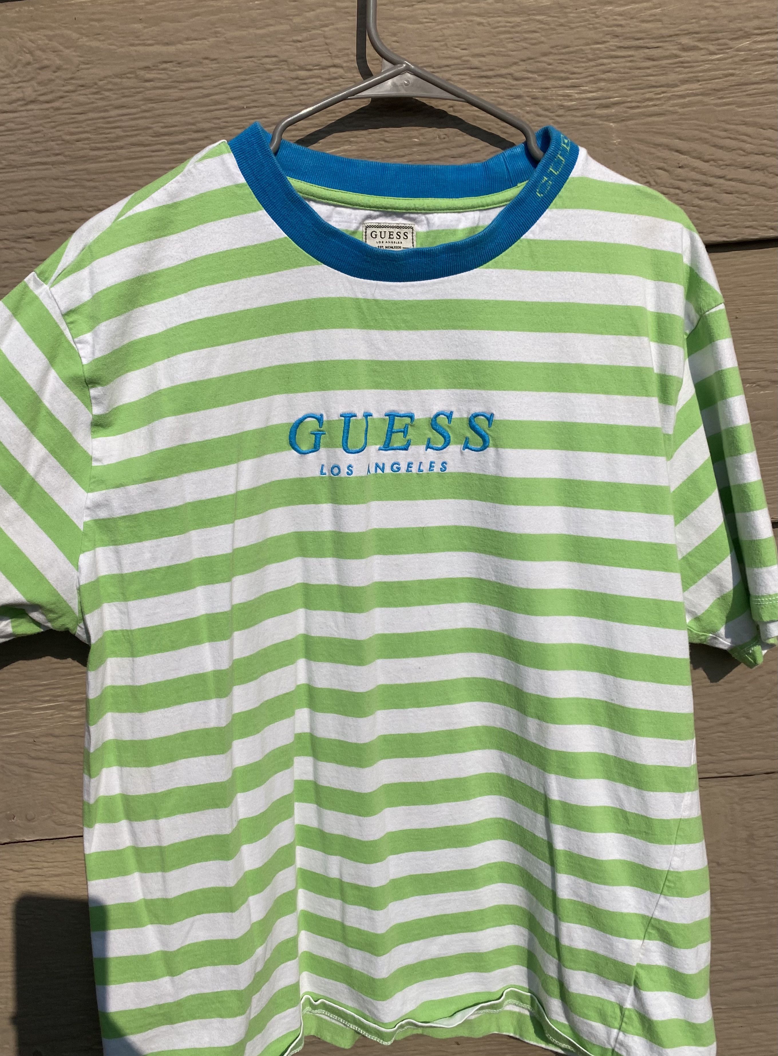 Guess Neon Guess T-Shirt | Grailed