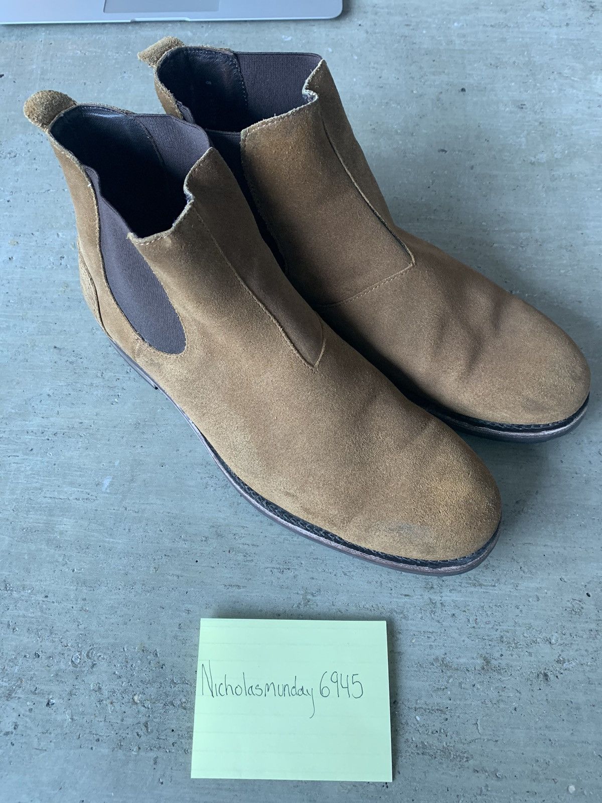 Wolverine Wolverine 1000 mile Montague Brown Suede Chelsea Boot | Grailed