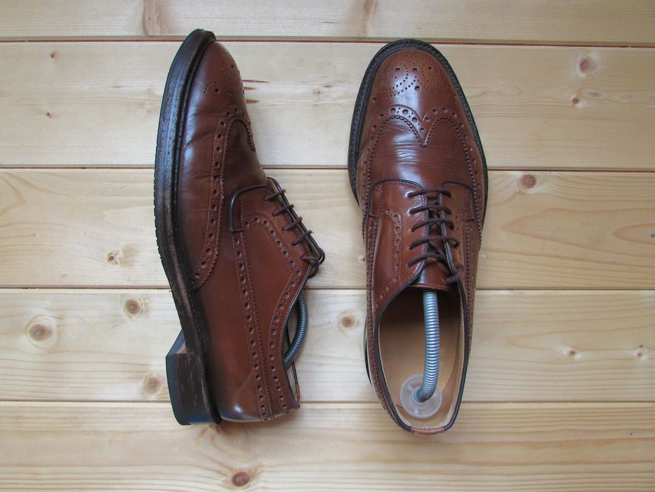 Loake Loake Braemar Brogue Leather Shoes Made in England | Grailed