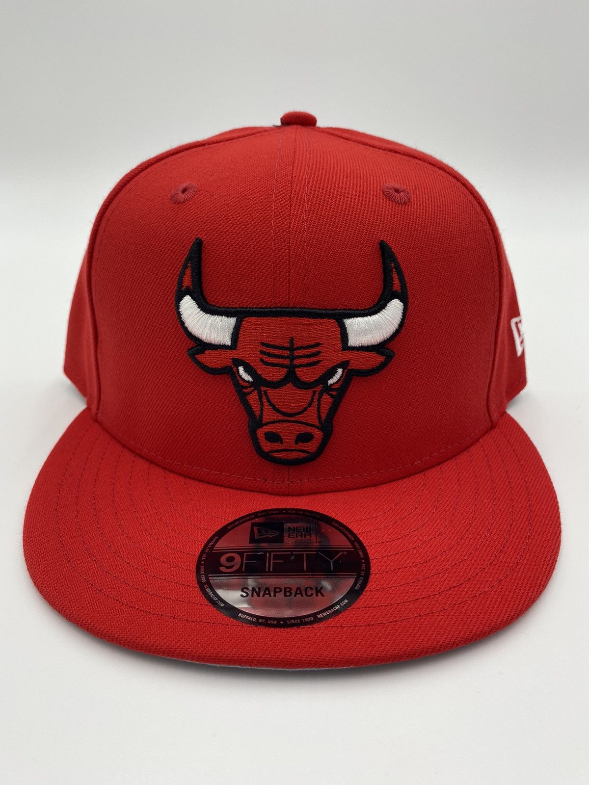 New Era Chicago Bulls New Era NBA Red 9Fifty Snapback Hat | Grailed