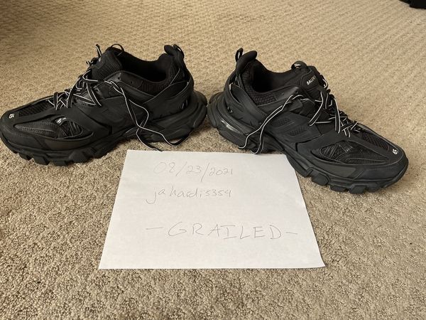 Balenciaga Track Trainer Triple Black | Grailed