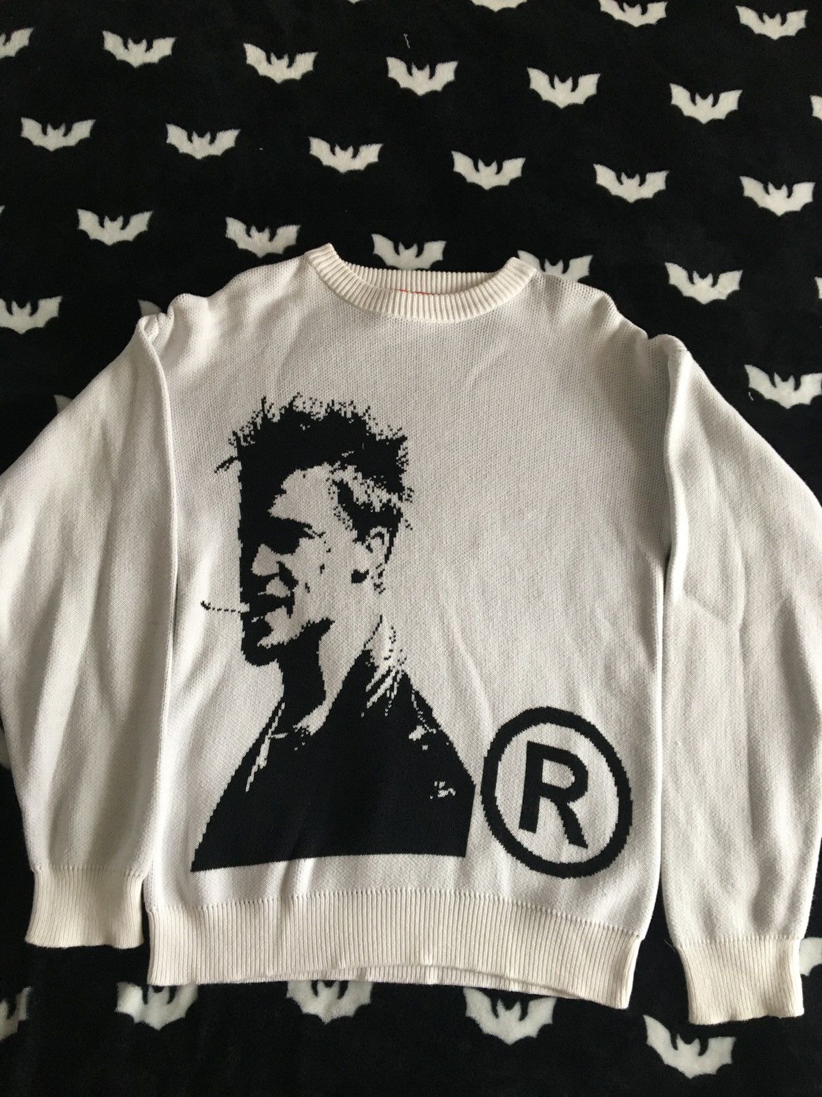 Joy Divizn Vizn Brad Pitt / Tyler Durden Knit Sweater | Grailed