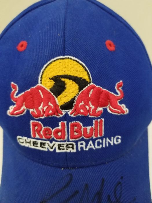 Red Bull Red Bull Cheever Racing Hat Cap Logo Red Blue Nascar | Grailed