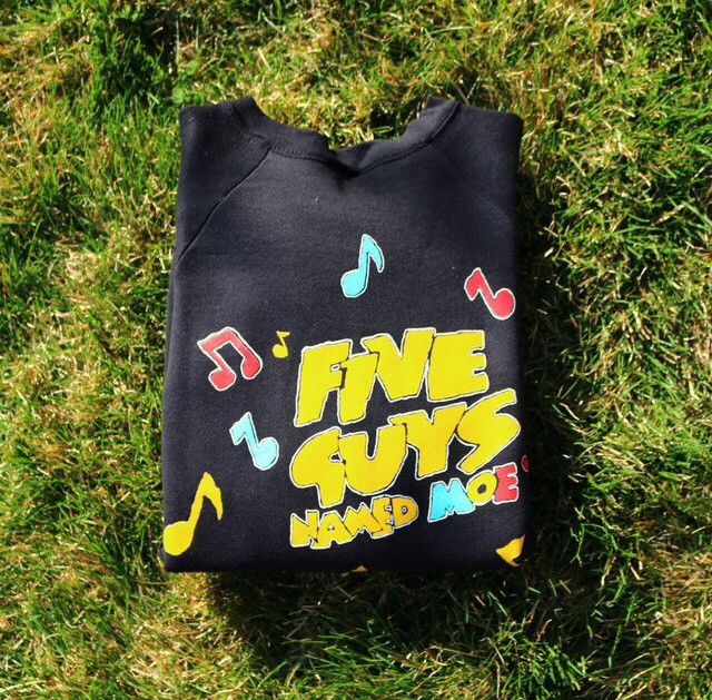 Vintage 1990 Five Guys Named Moe Sweater | Grailed