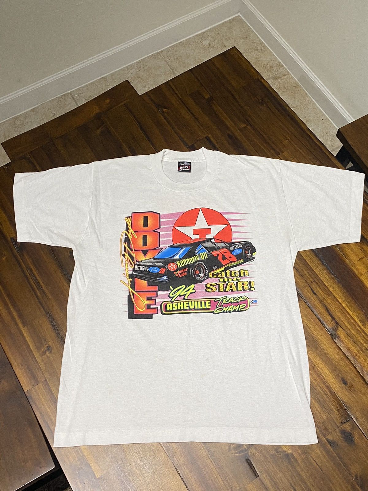 NASCAR × Vintage Vintage 90s Nascar Single stitch T shirt | Grailed