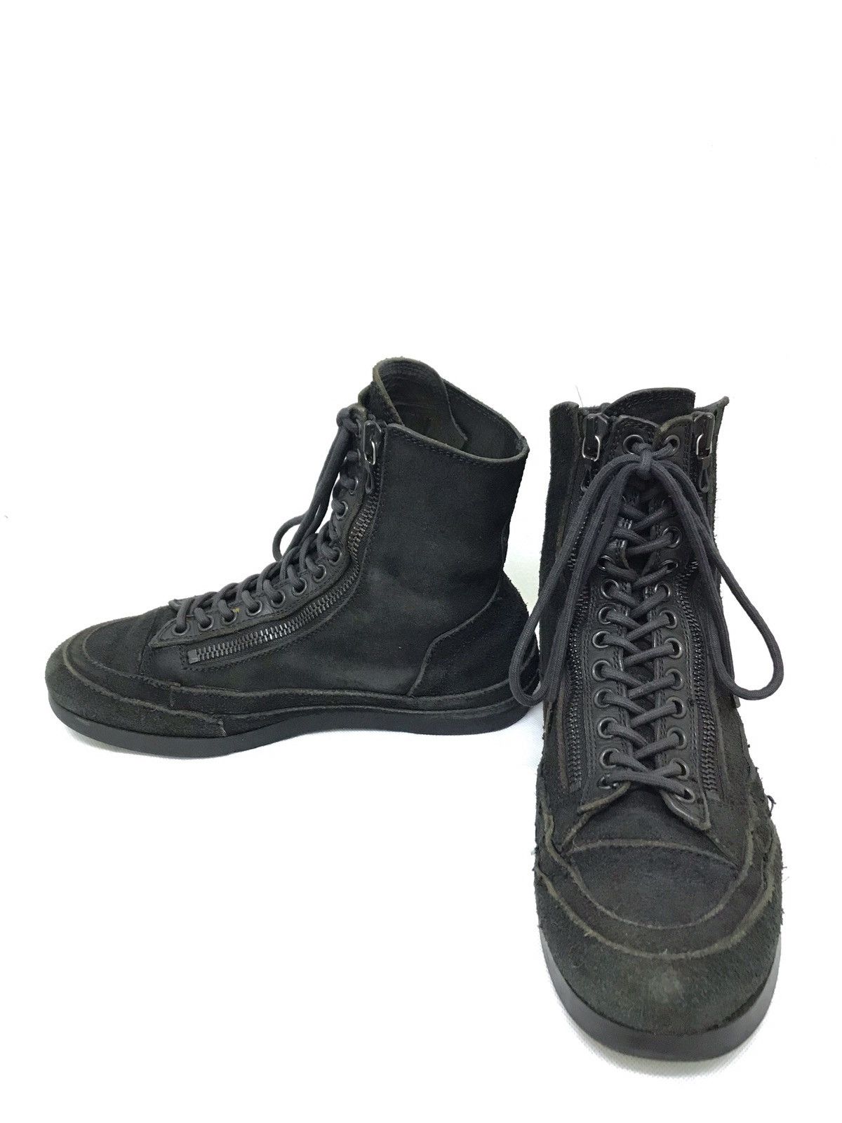 Julius 🧛‍♀️Rare Julius 7 Double Zipped Hi Top x Combat Boot | Grailed