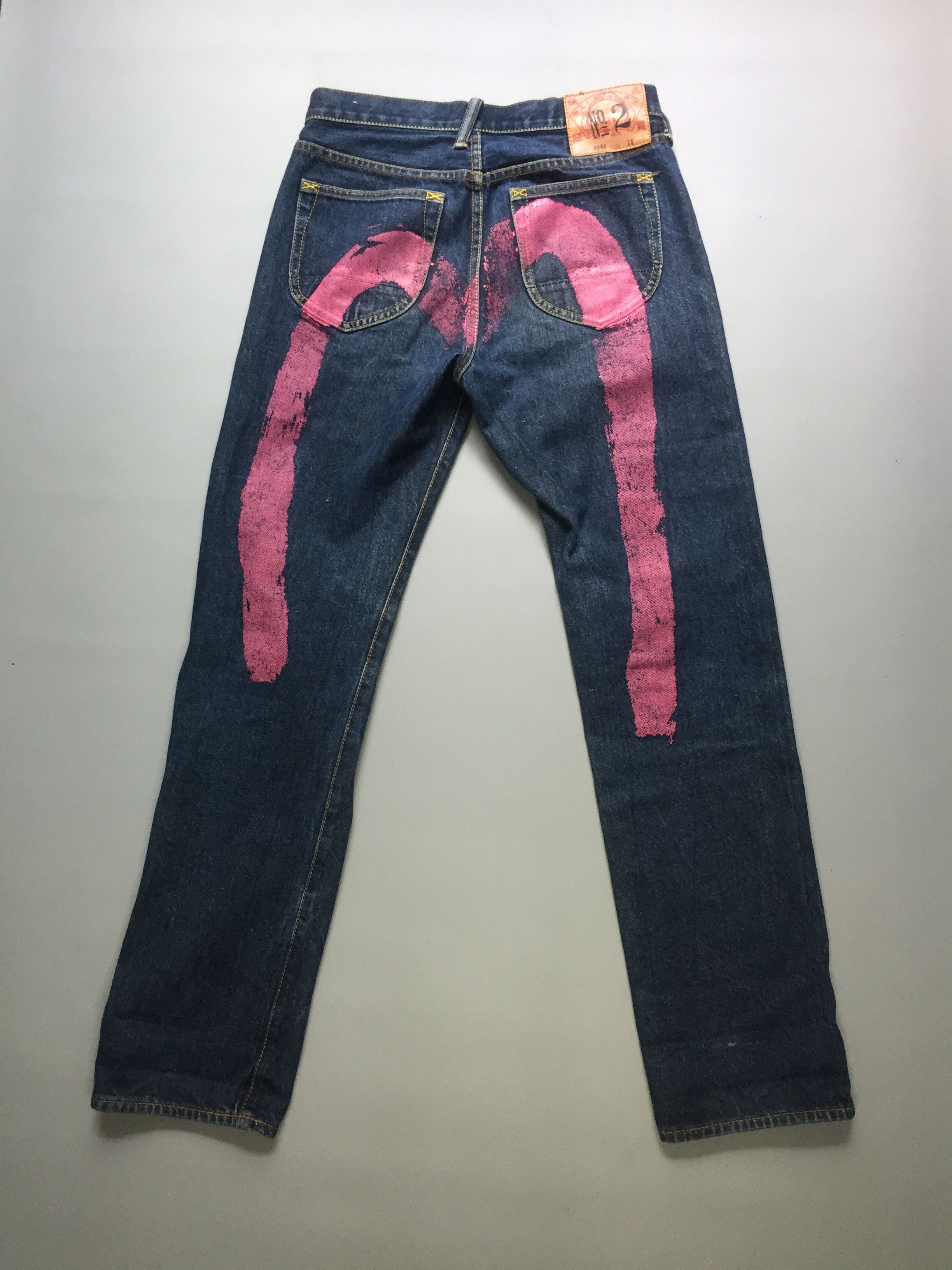 Evisu Evisu jeans pink daicock | Grailed