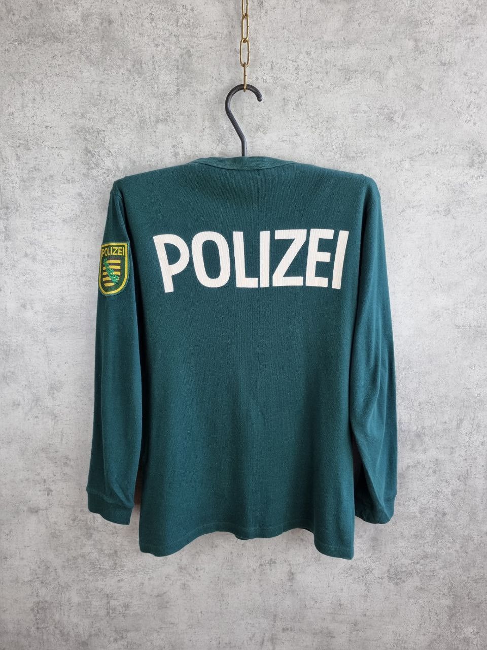 Vintage 80s Rare Polizei Cotton Light Sweater VETEMENTS style | Grailed