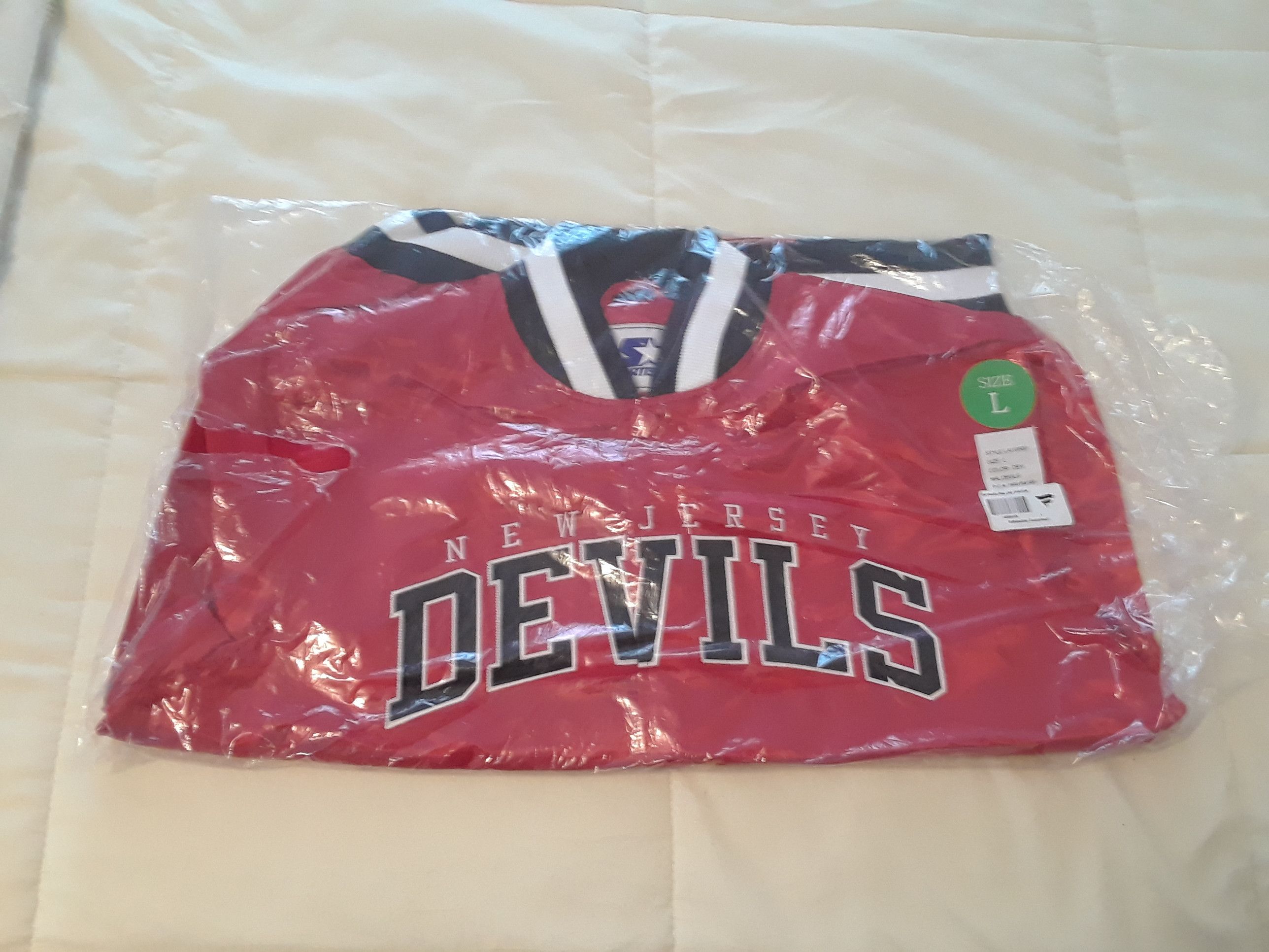 Starter New Jersey Devils Starter Genuine Satin Full-Snap Jacket | Grailed