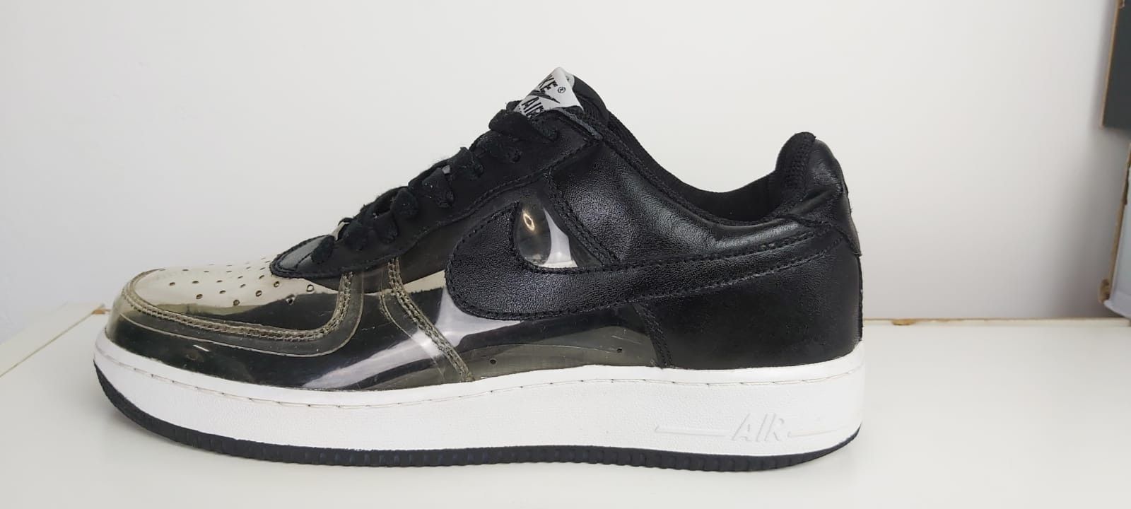 Nike Nike Air Force 1 Transparent Black Low | Grailed