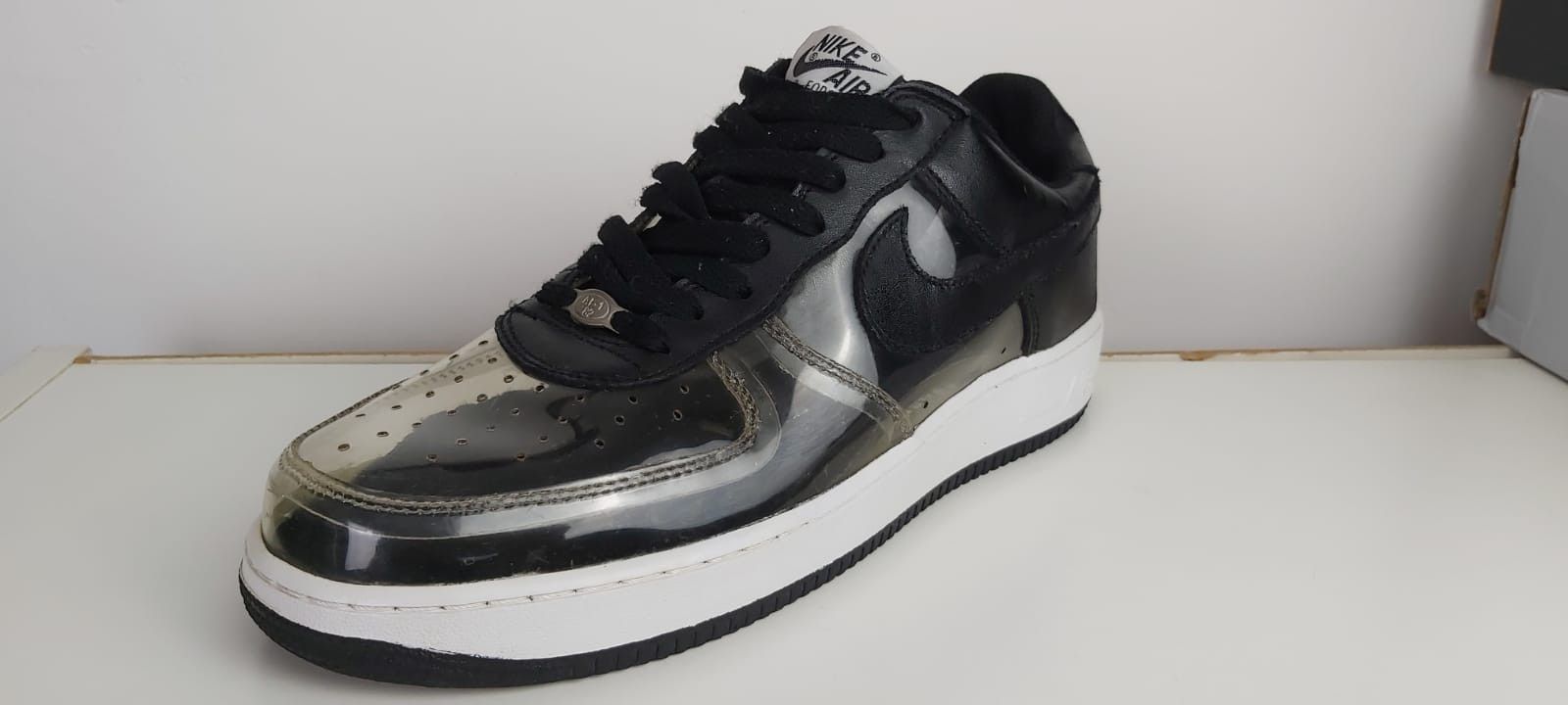 Nike Nike Air Force 1 Transparent Black Low | Grailed
