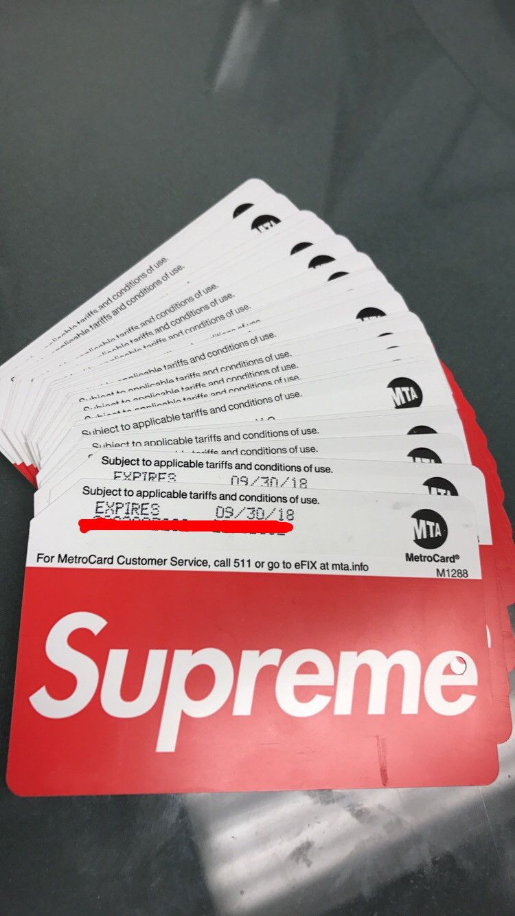 Supreme Supreme Metrocard | Grailed
