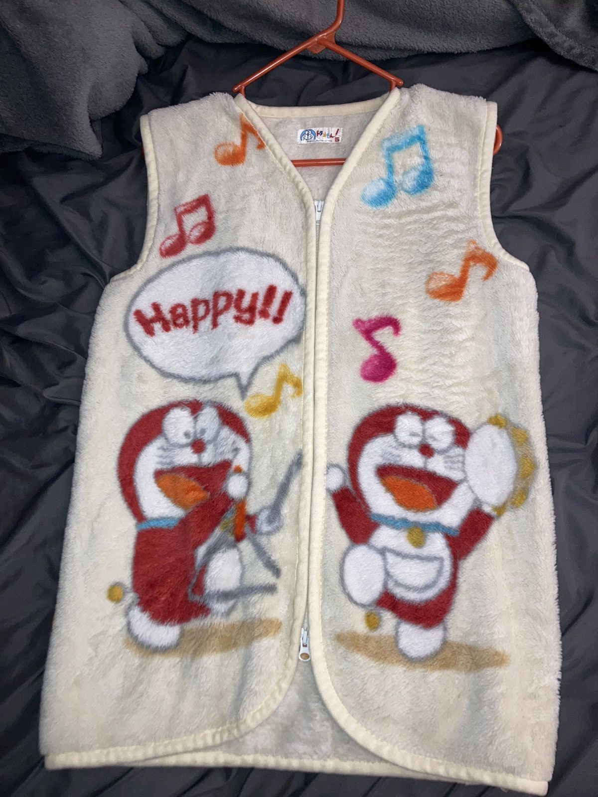 Japanese Brand Fujiko Pro Official Licensed Doraemon Zip Vest | Grailed