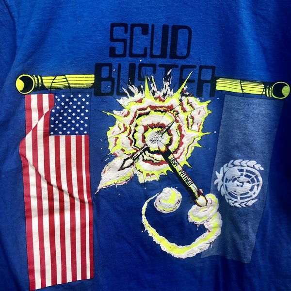 Vintage 90’s SCUD BUSTER BOMB USA PATRIOT single stitch tee shirt | Grailed