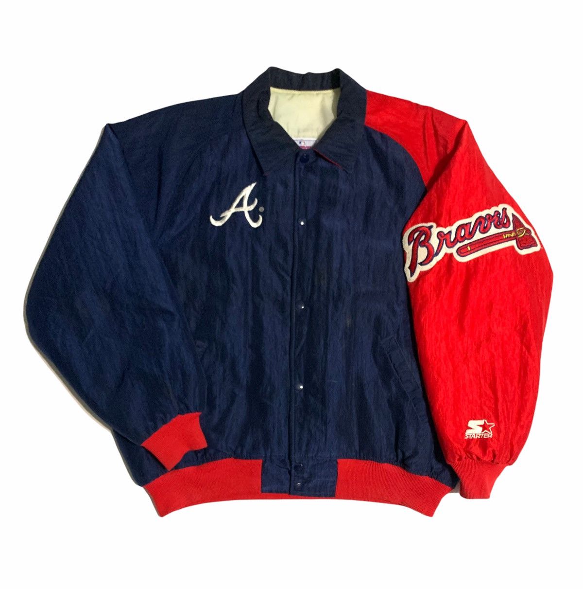 Atlanta Braves × Starter × Vintage Vintage 90s Atlanta Braves Starter ...