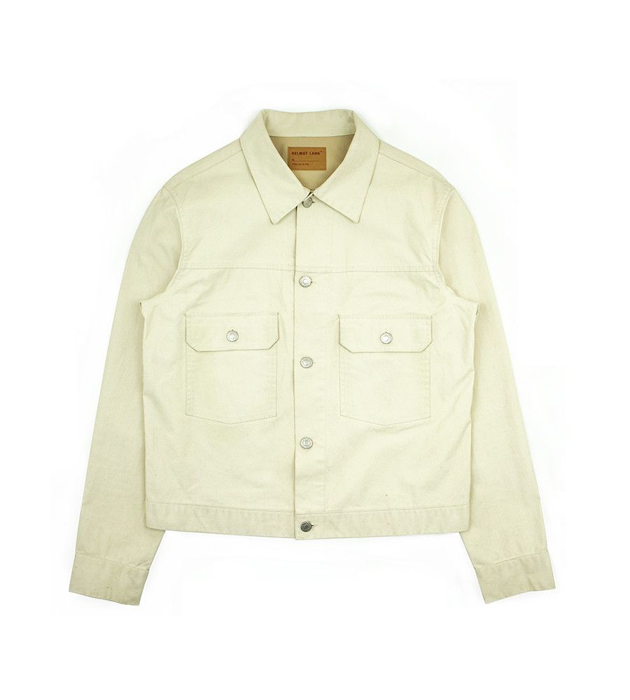 Helmut Lang Rare Helmut Lang GTR 1998 Resinated Cotton Type II Jacket ...