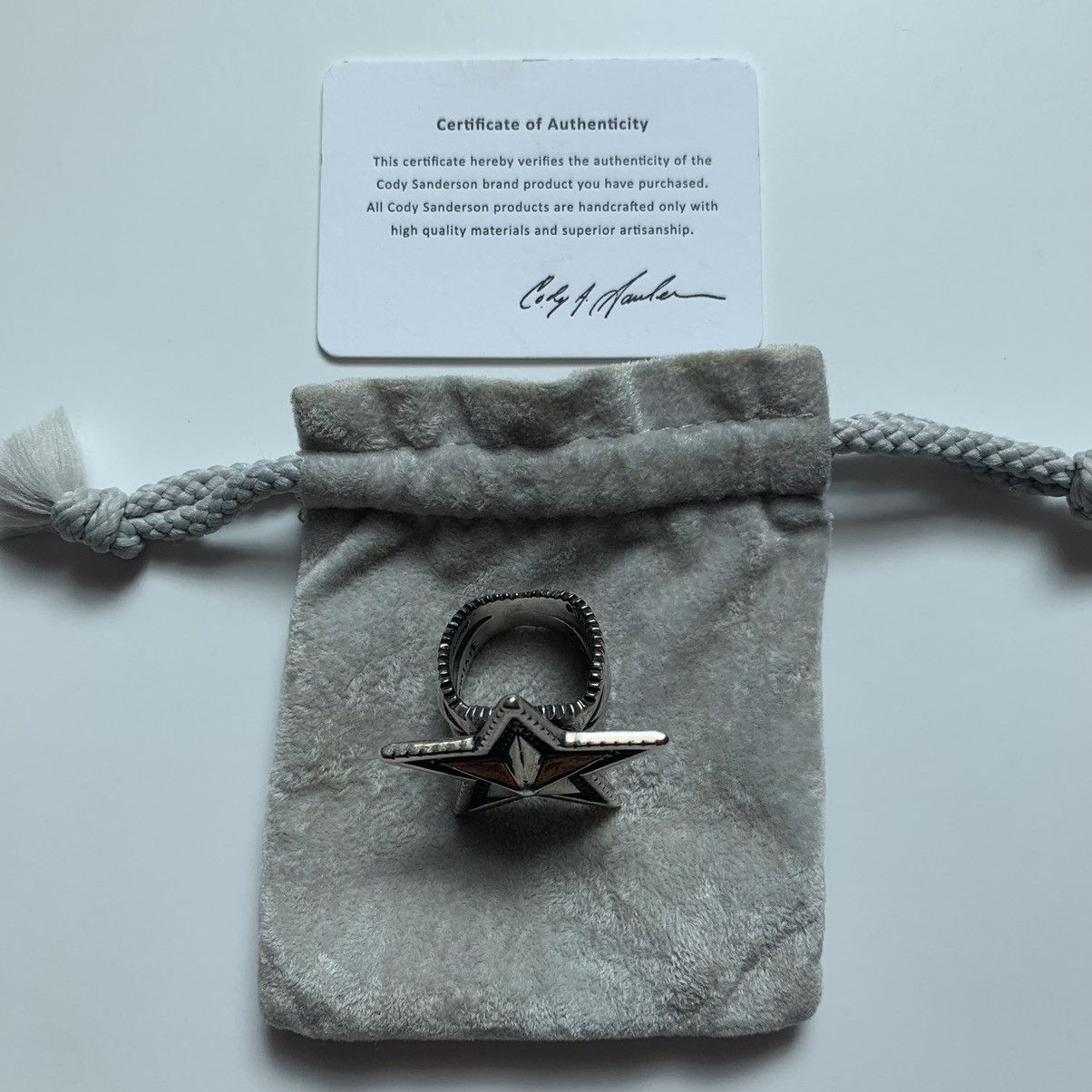 Cody Sanderson Authentic Cody Sanderson Big Star Ring | Grailed