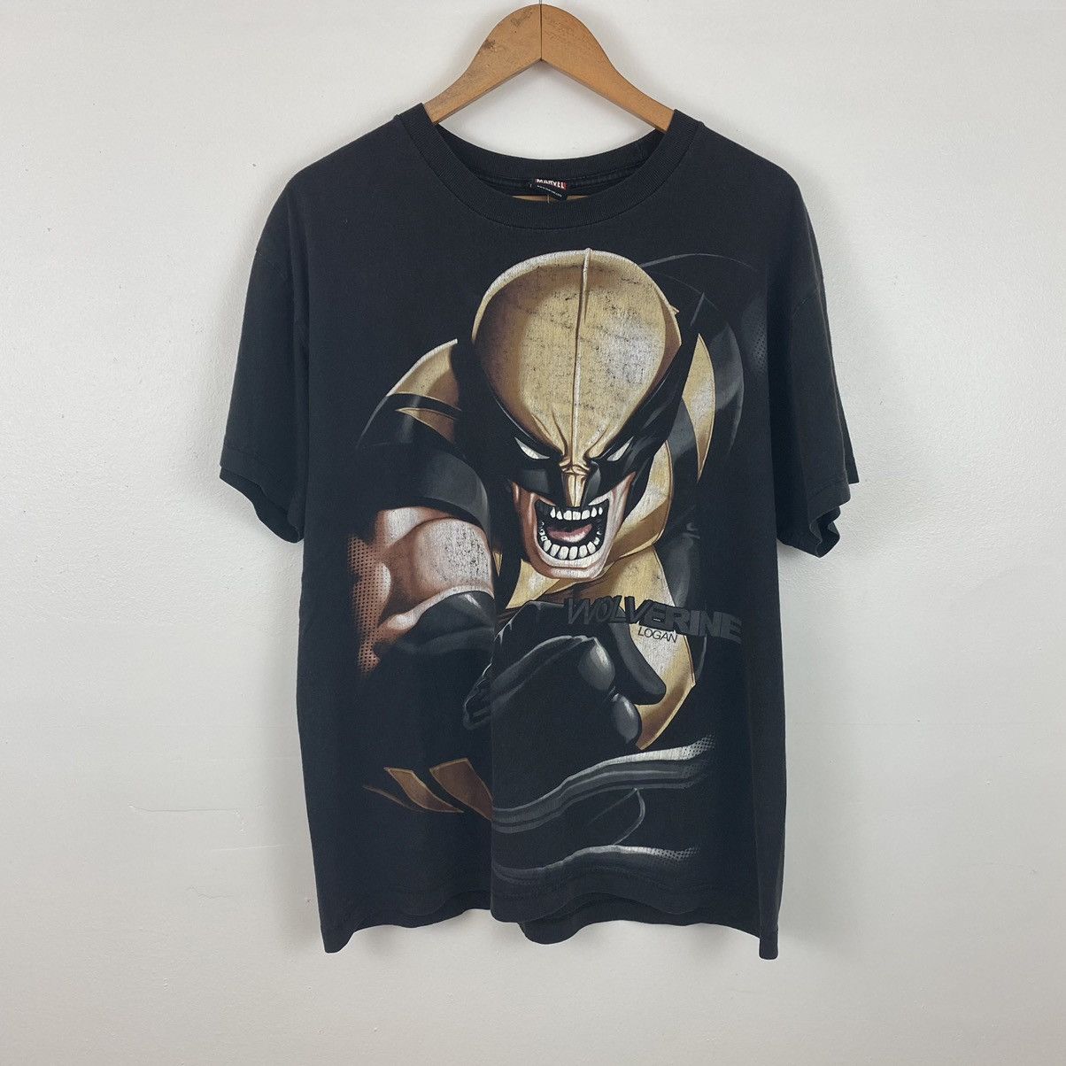 Vintage Vintage Marvel Mad Engine Wolverine - Large | Grailed