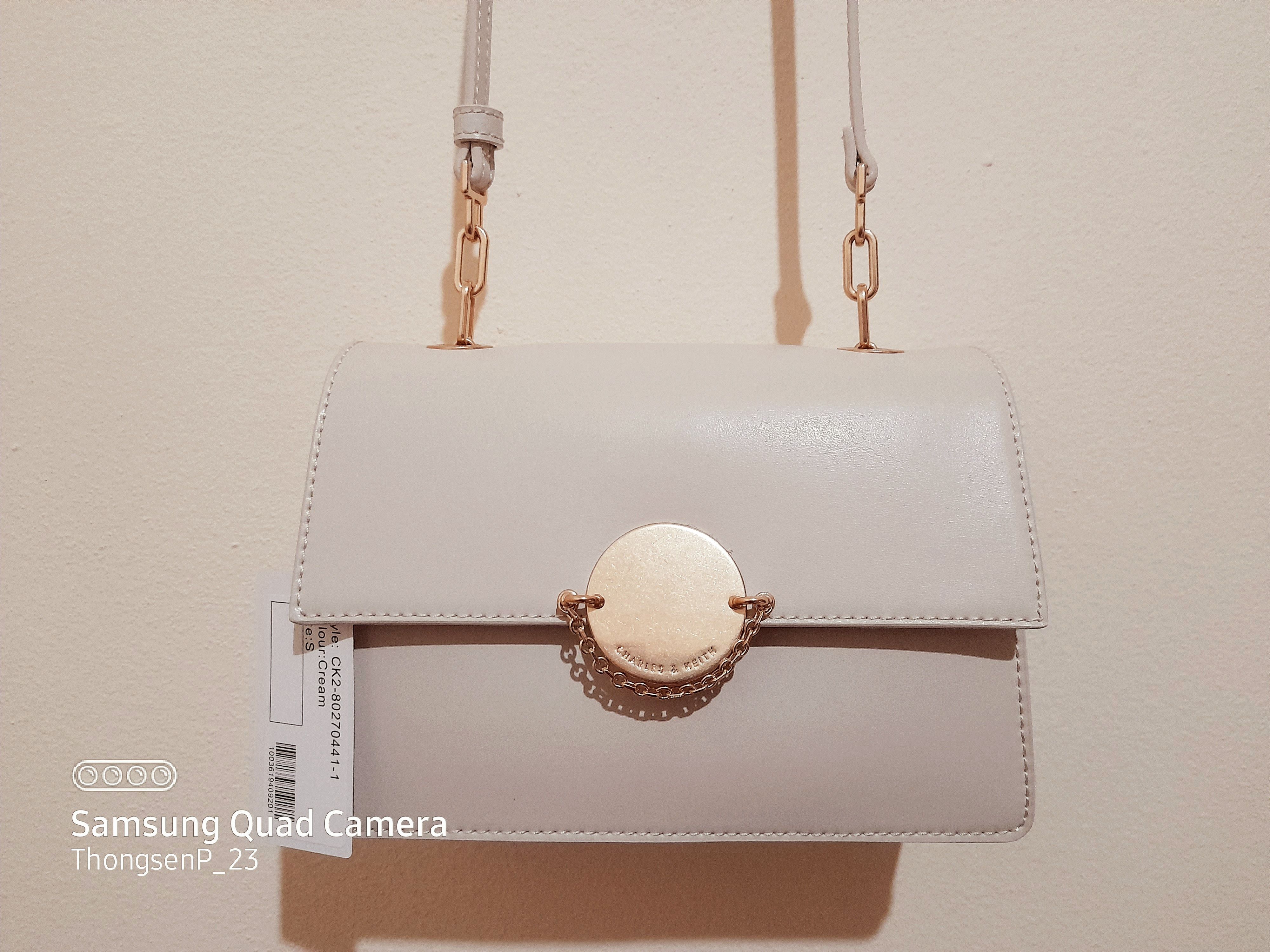 Bag × Charles & 1/2 × Streetwear Charles & Keith Croc-Effect Chain Link ...