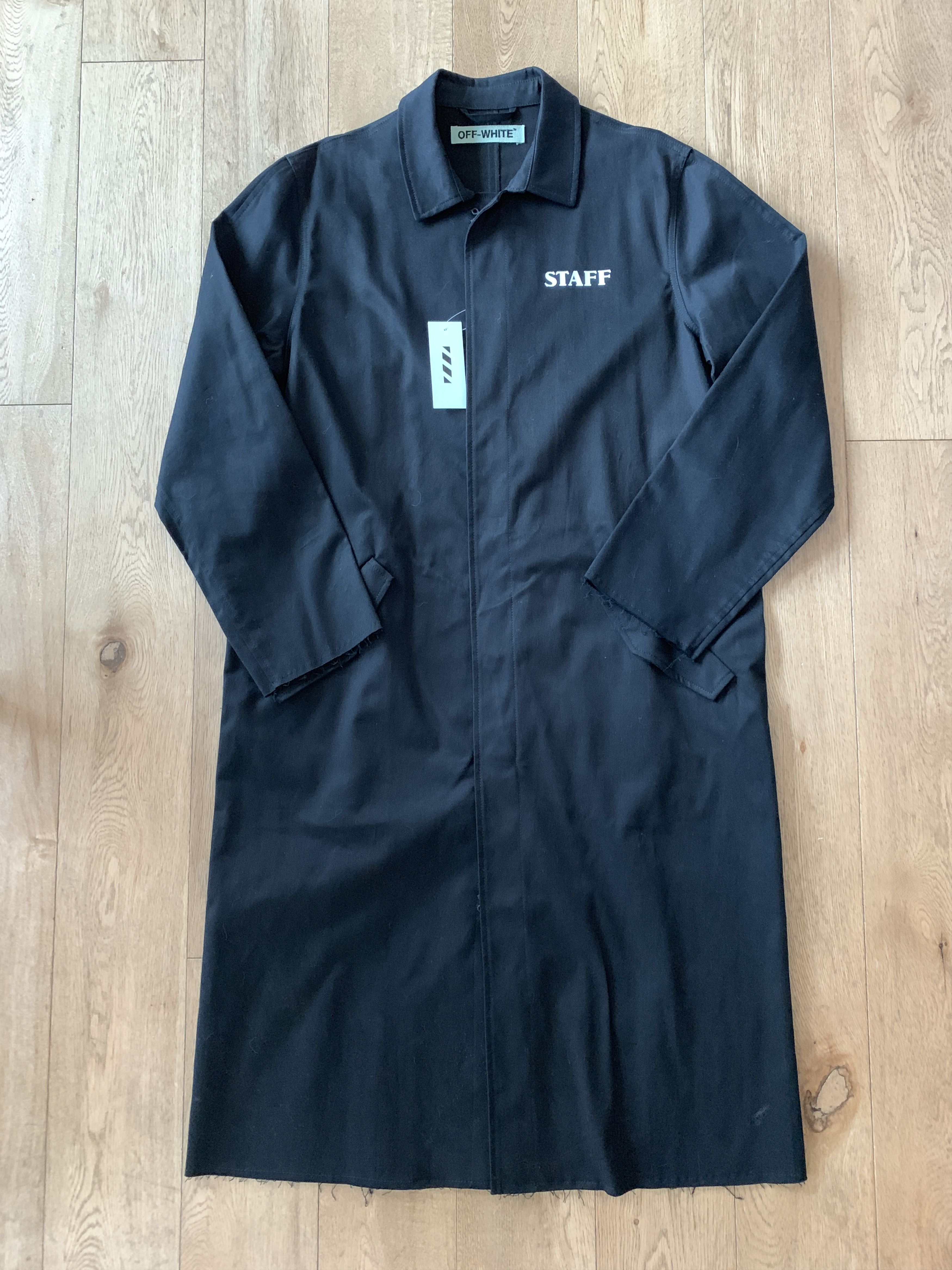 Off-White Off-White staff Coat (made in Italy!!) | Grailed