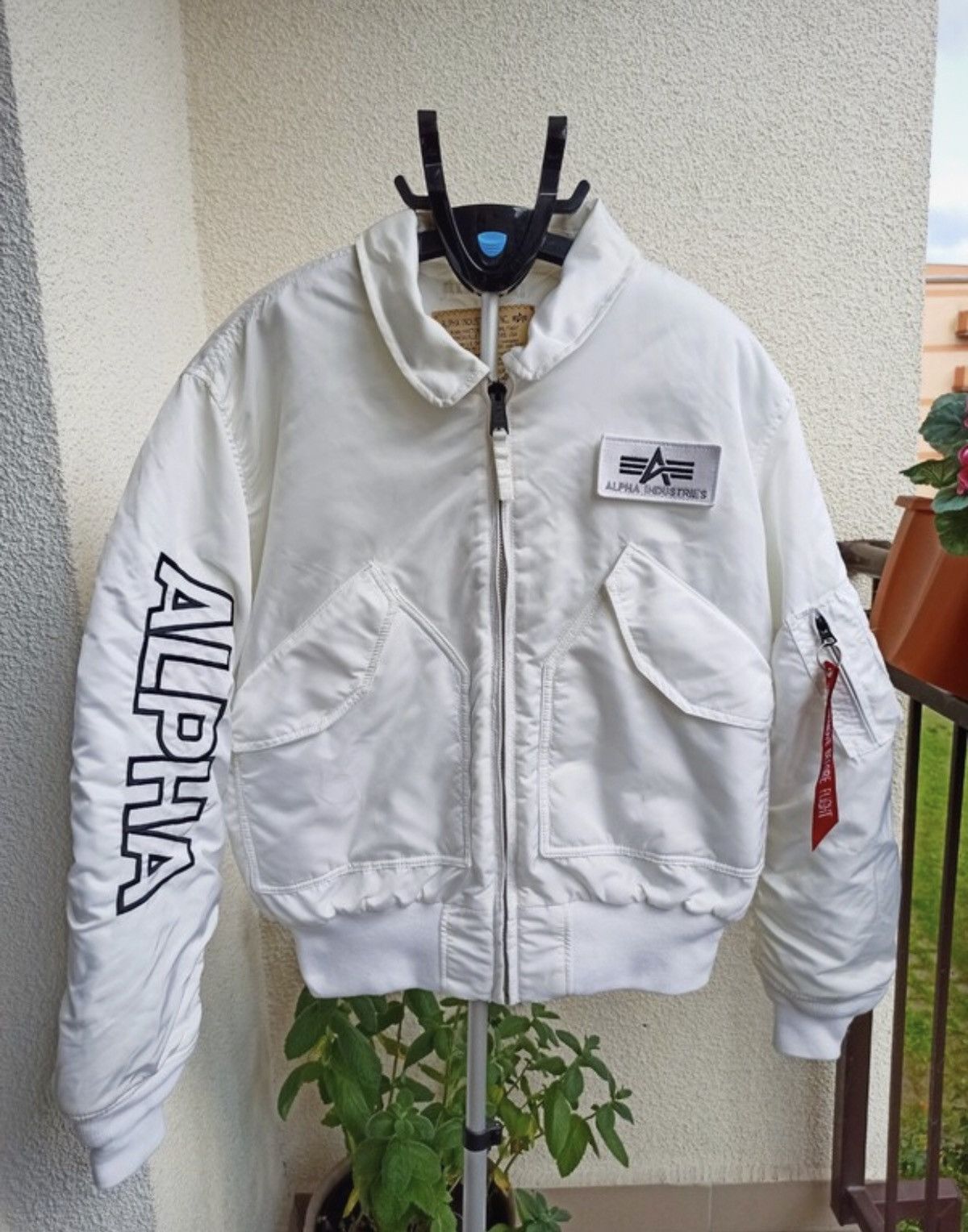 Alpha Industries × Bomber Jacket × Military Alpha Industries Pilot ...