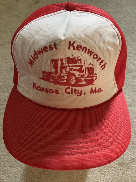 Vintage Midwest Kenworth Kansas City MO trucker Vintage hat cap semi ...