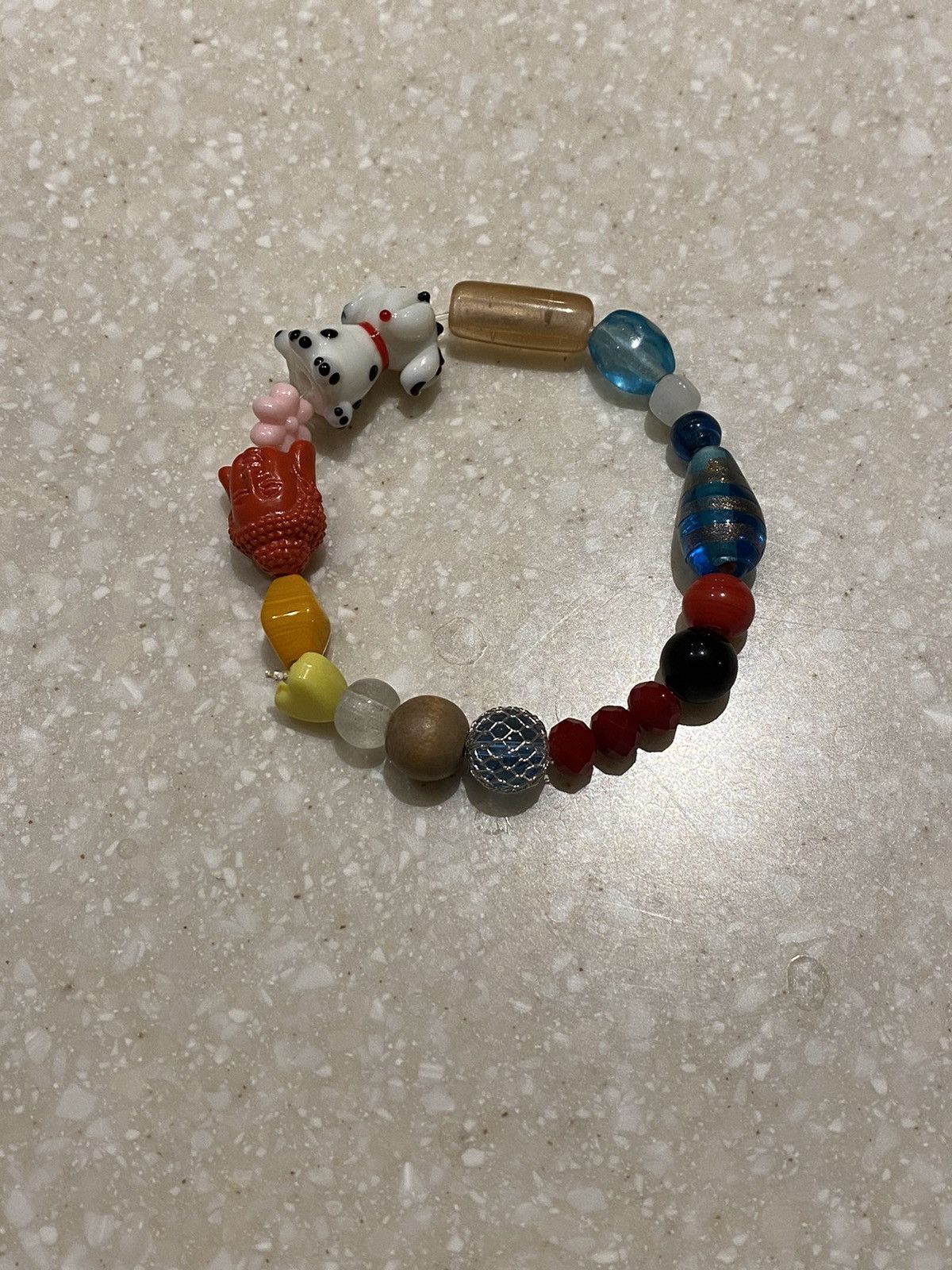 Custom × Streetwear Travis Scott and Post Malone Glass Bracelet 1/1 ...