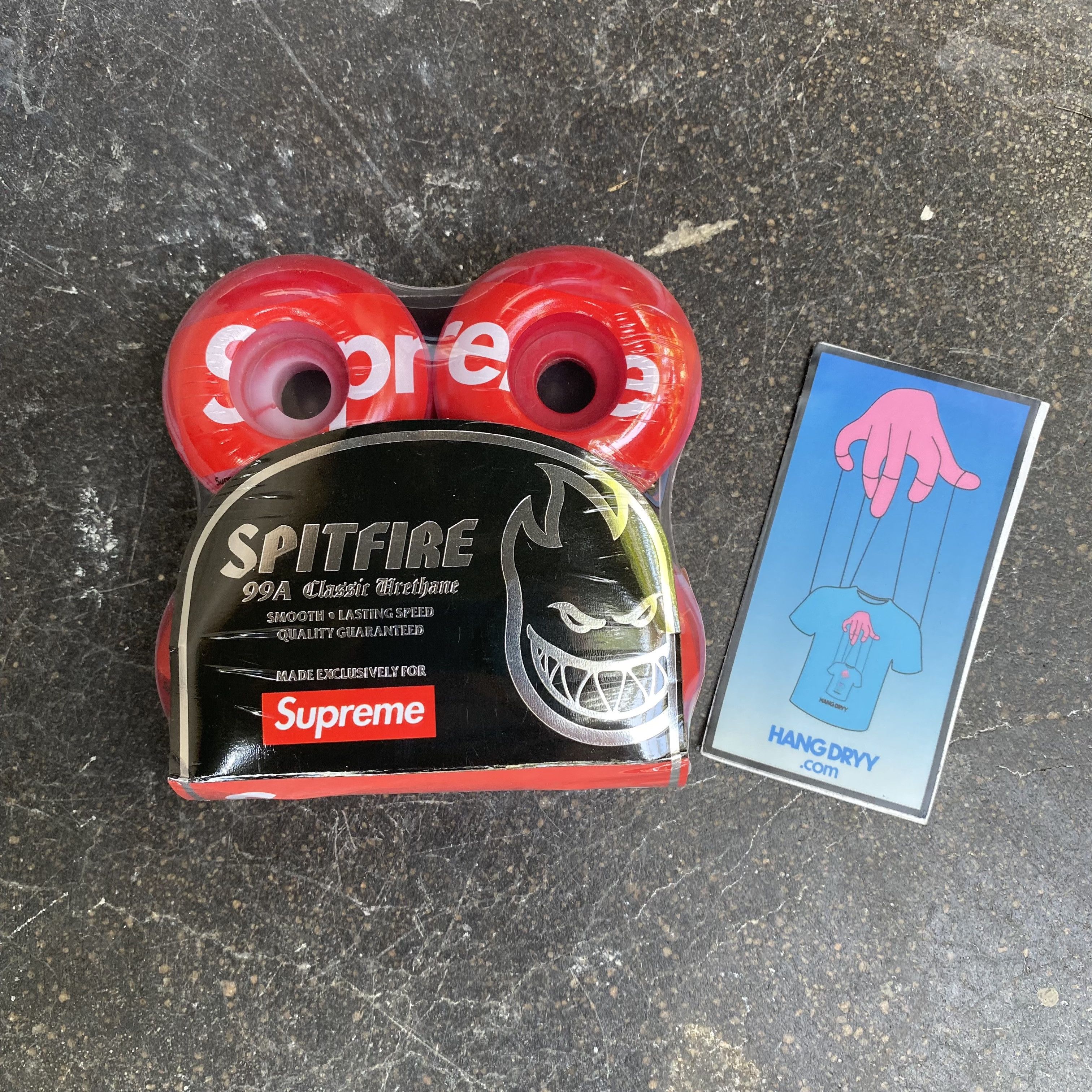 Spitfire × Supreme Supreme x Spitfire Shop Logo Wheels | Grailed