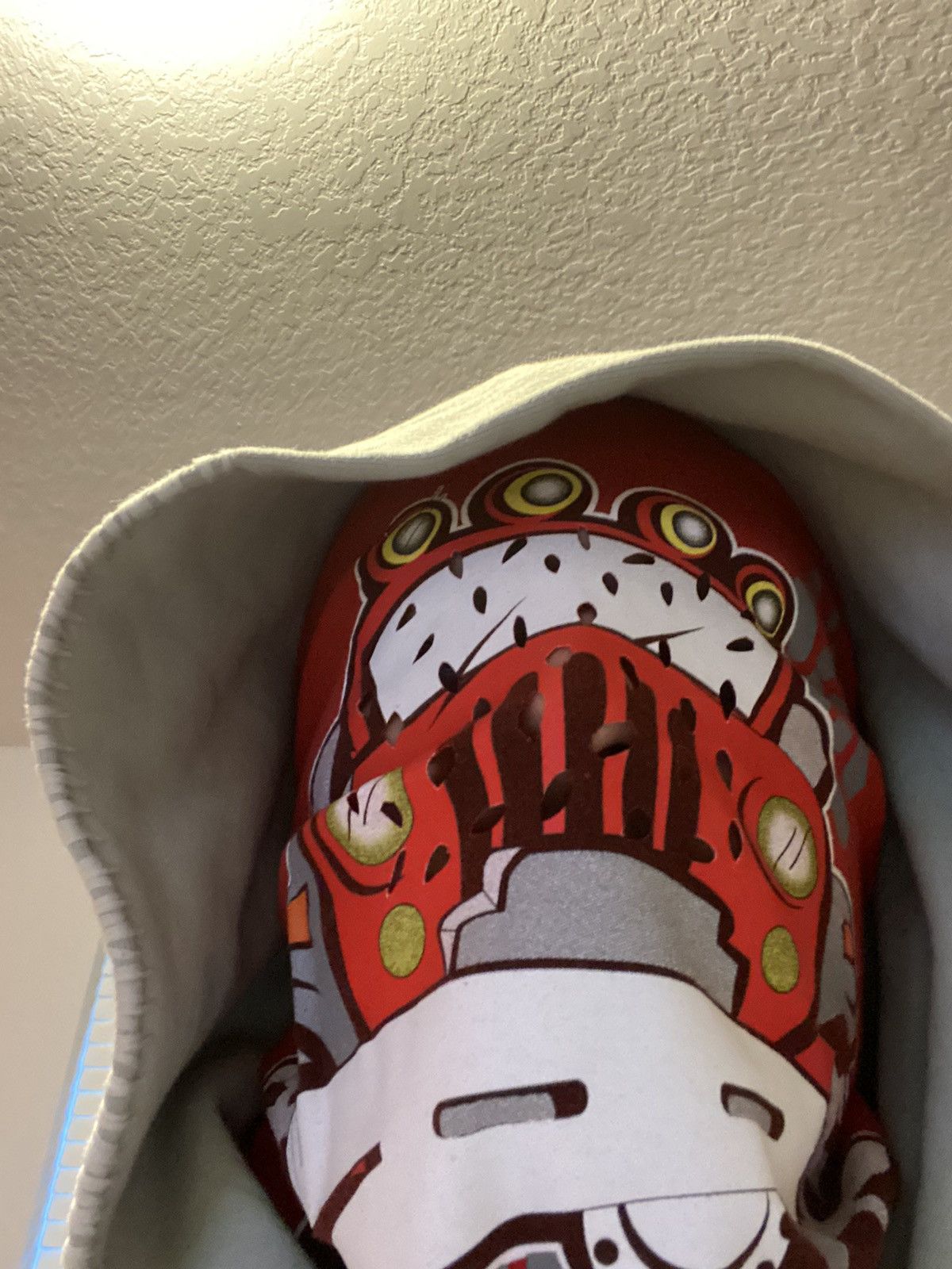 Custom Kanye west and Travis Scott face mask full face covering | Grailed