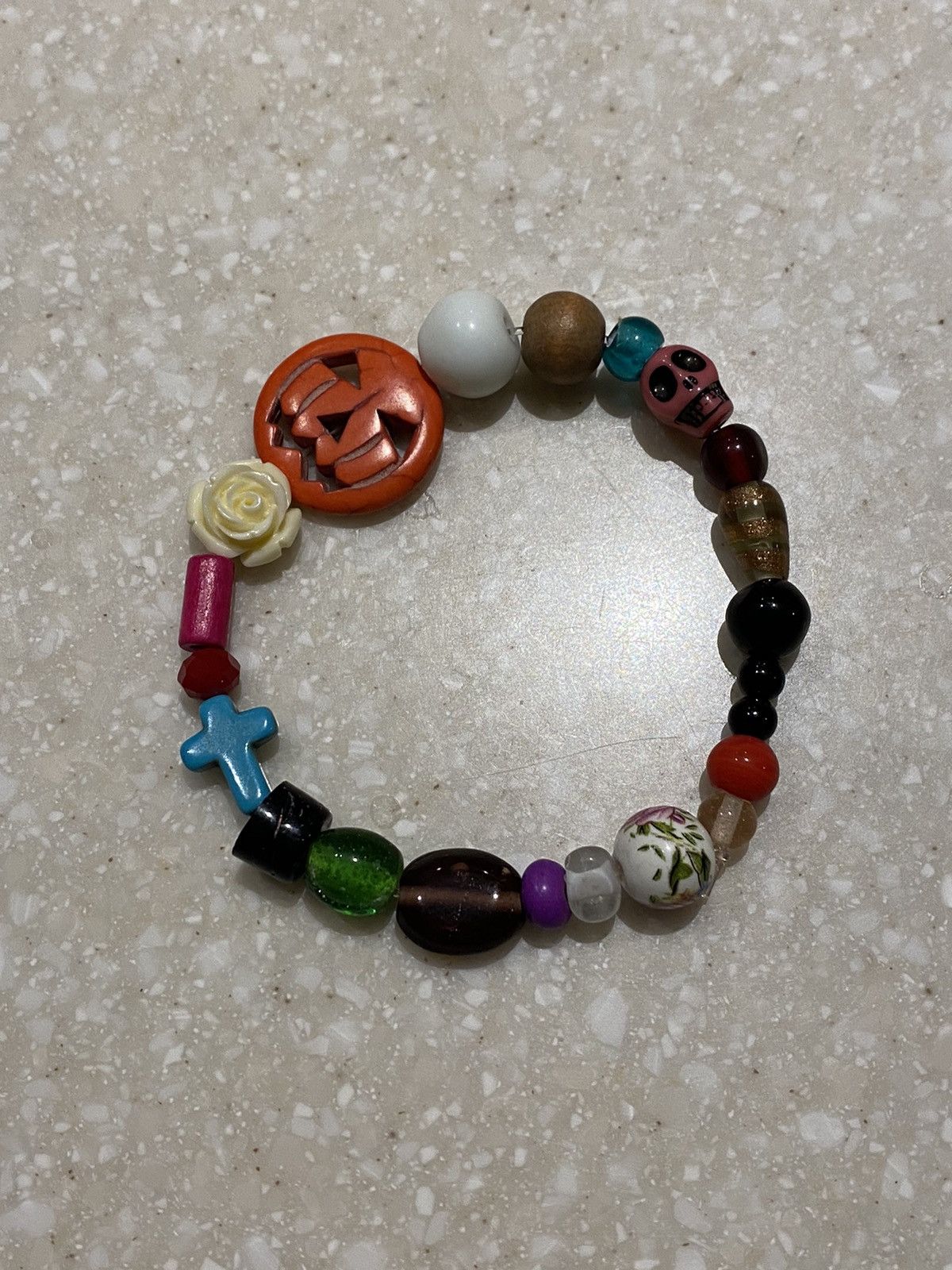 Custom × Streetwear Travis Scott and Post Malone Glass Bracelet 1/1 ...