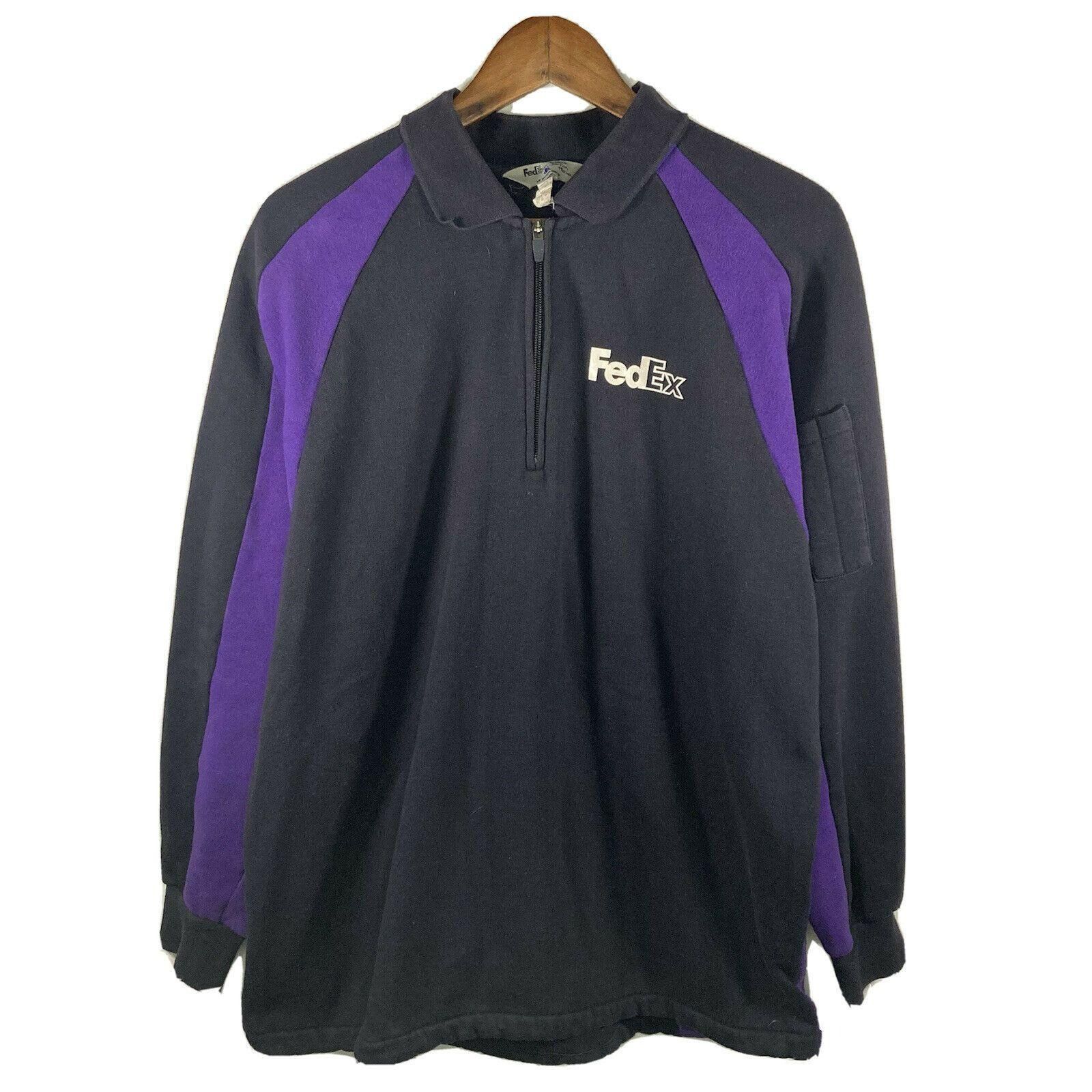 Other FedEx Stan Herman Mens Large L Employee Uniform Purple | Grailed